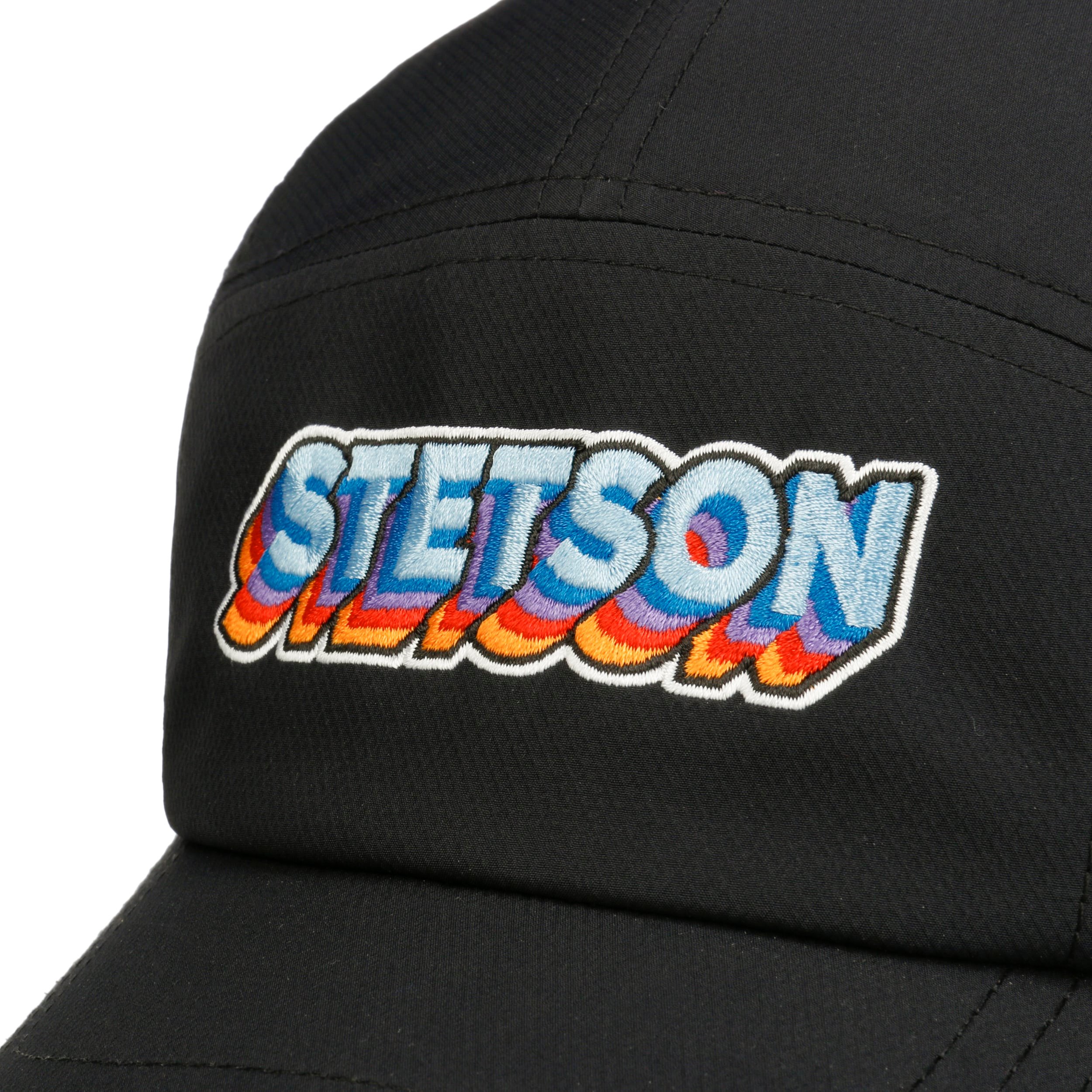 5 Panel Stacked Letters Cap by Stetson - £59.00