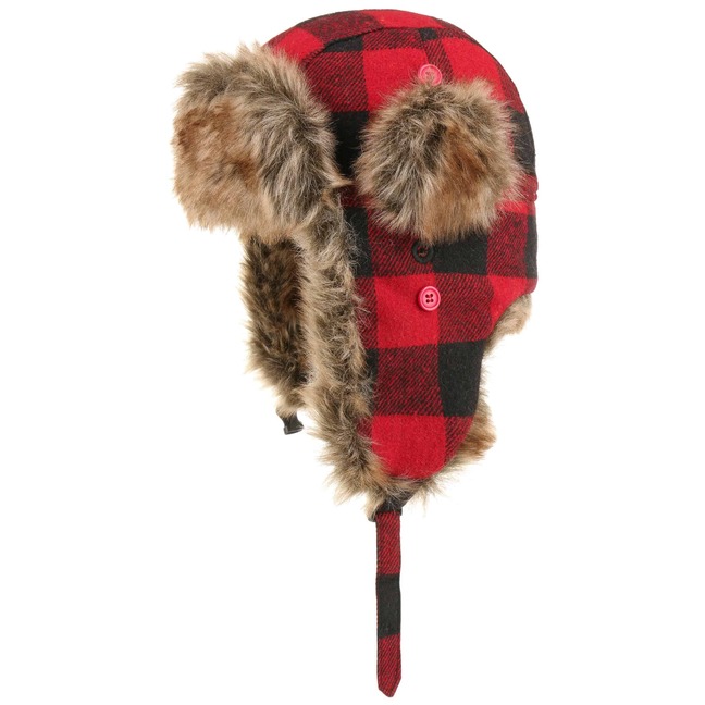 Plaid Trapper Hat by Lipodo - £35.95
