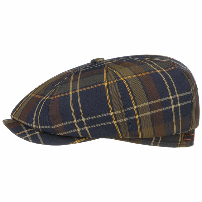 Hatteras Checky Flat Cap by Stetson - £59.00
