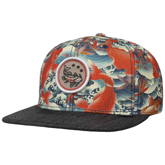6 Panel Koi Cap by Djinns - £22.95