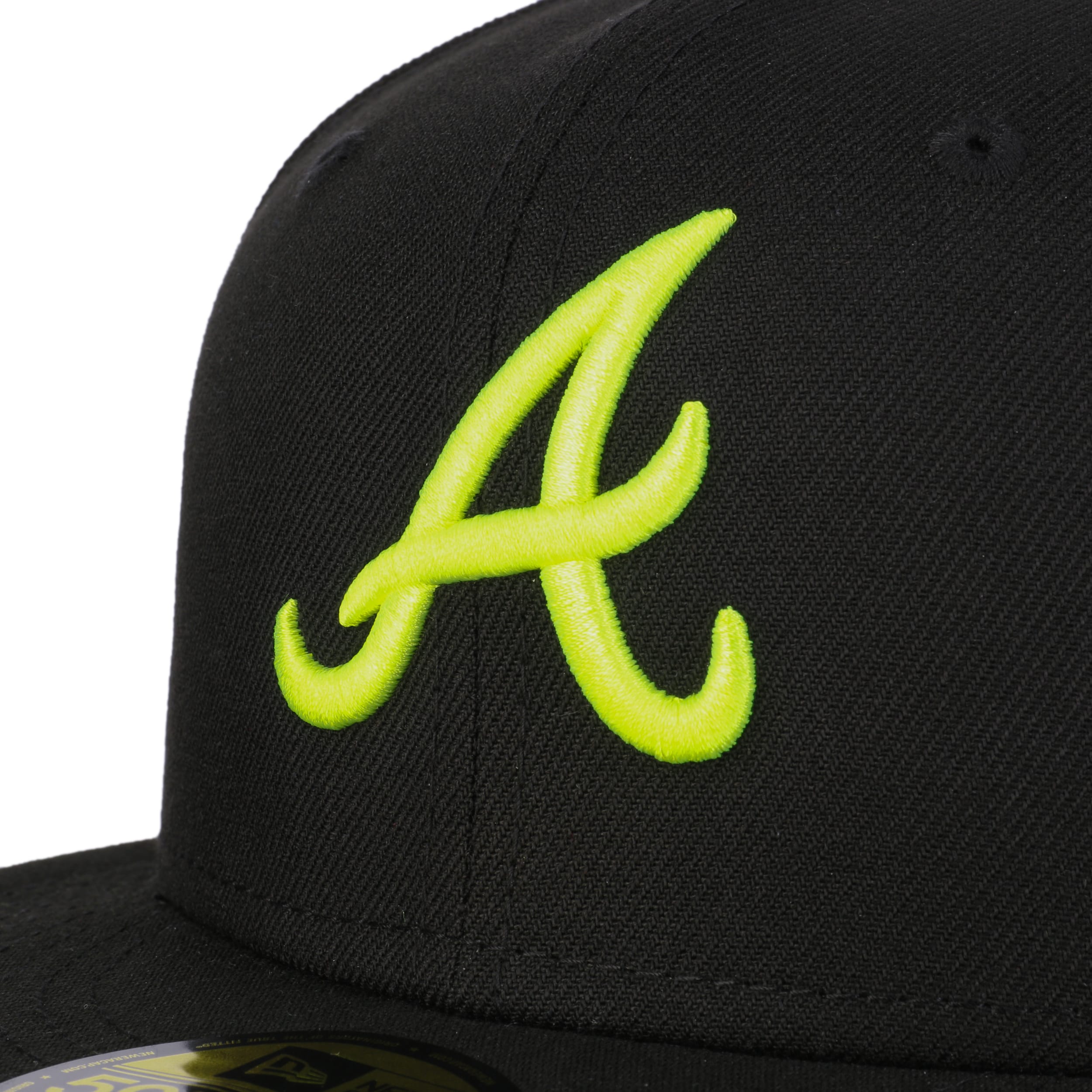 59Fifty MLB Neon Logo Braves Cap by New Era --> Shop Hats, Beanies ...