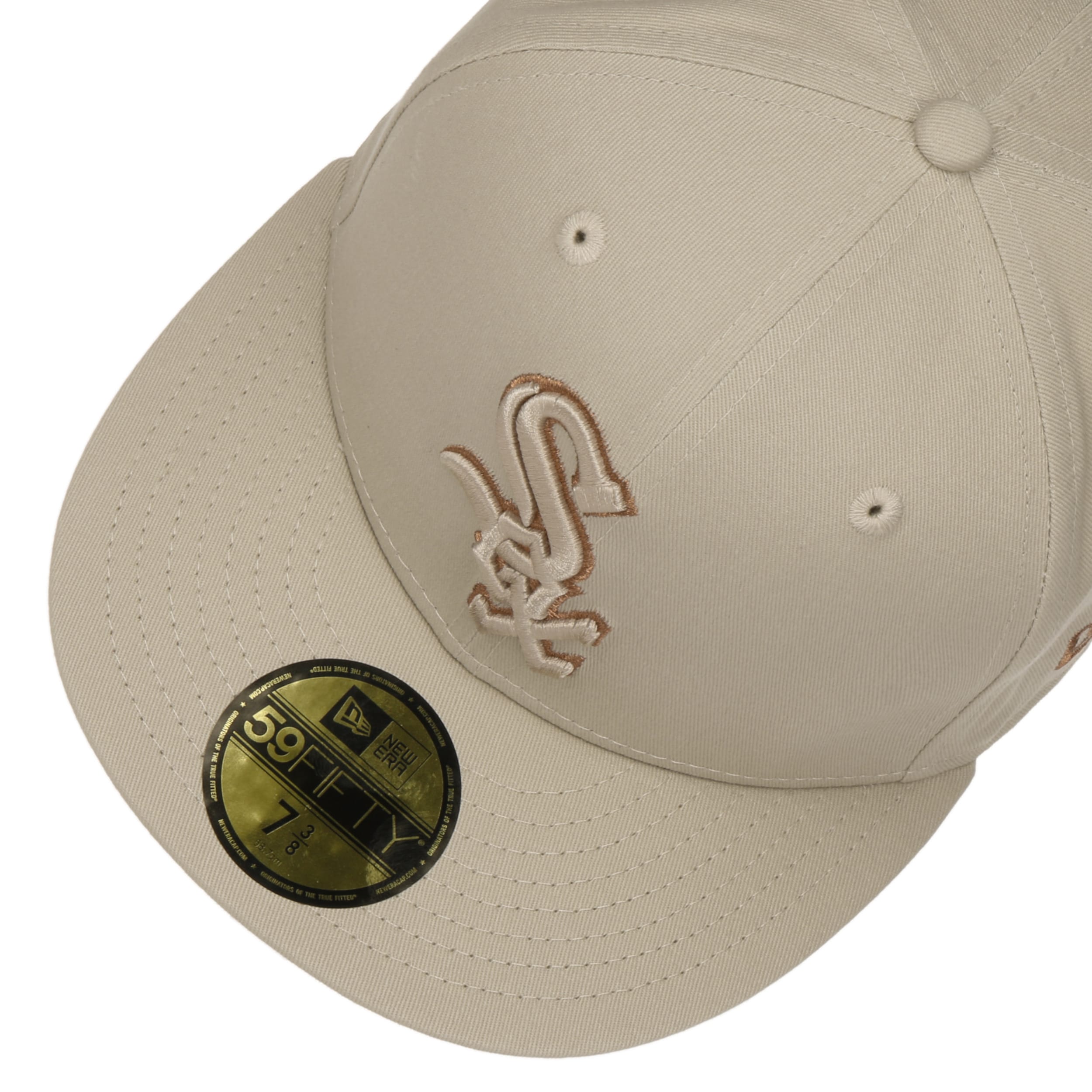 59Fifty Metallic Outline White Sox Cap by New Era - £38.95