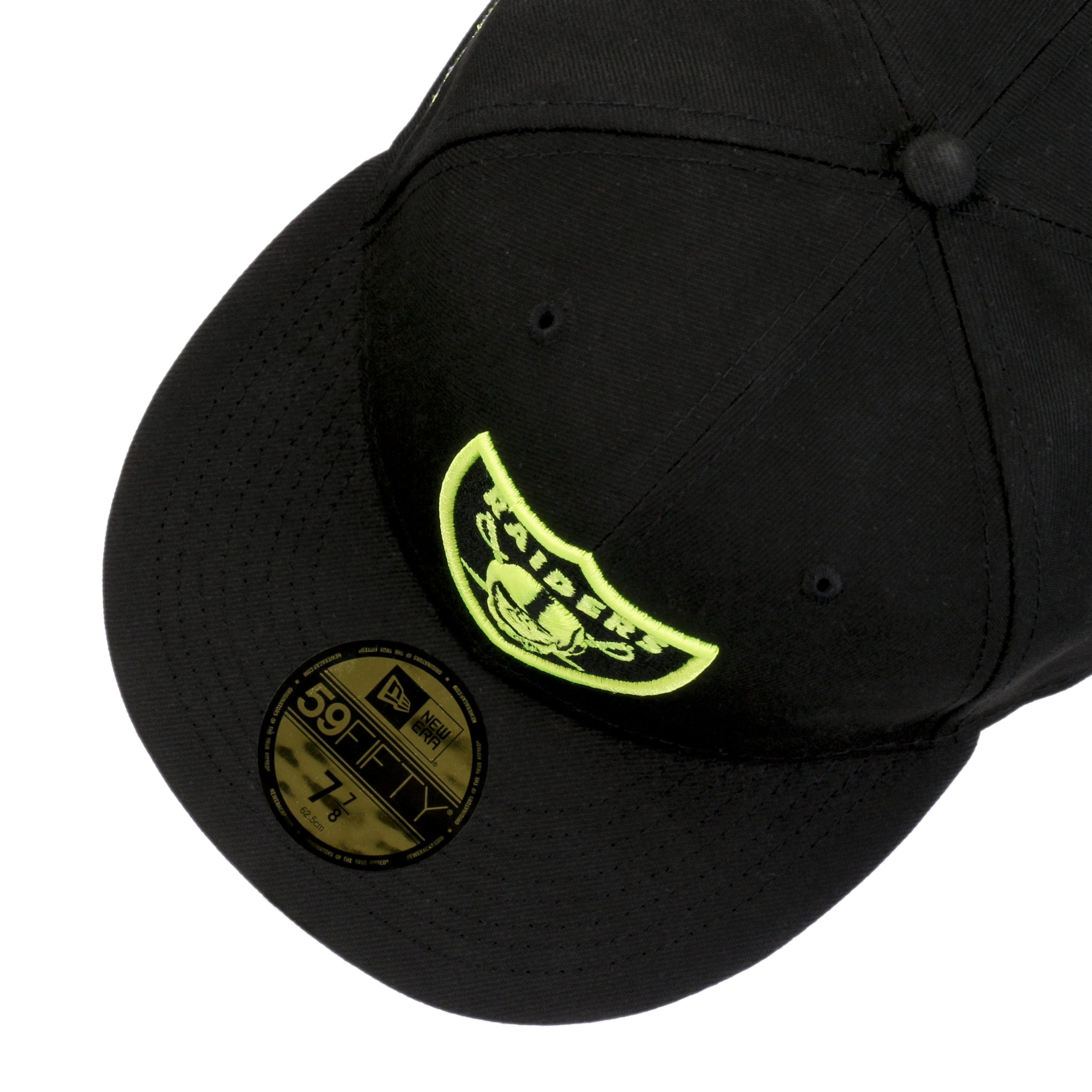 59Fifty NFL Neon Logo Raiders Cap by New Era - £38.95