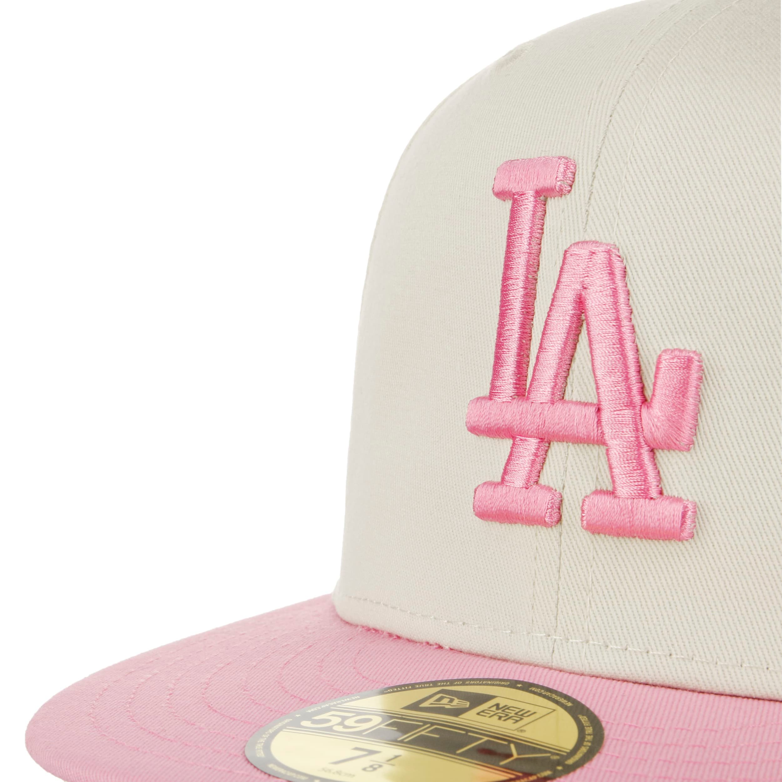 59Fifty White Crown Dodgers Cap by New Era - £44.95