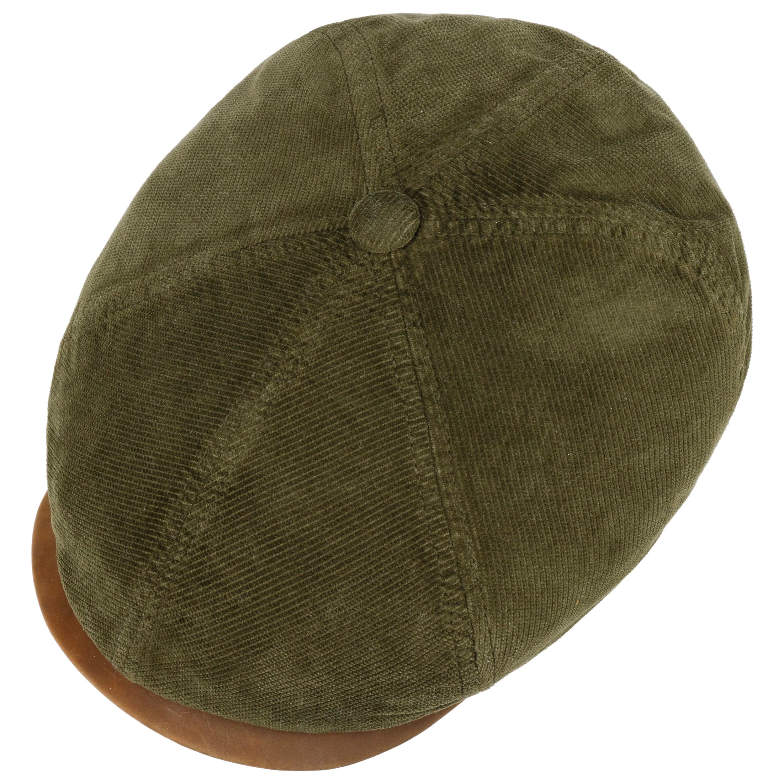 6 Panel Cotton Structure Flat Cap by Stetson - £76.90