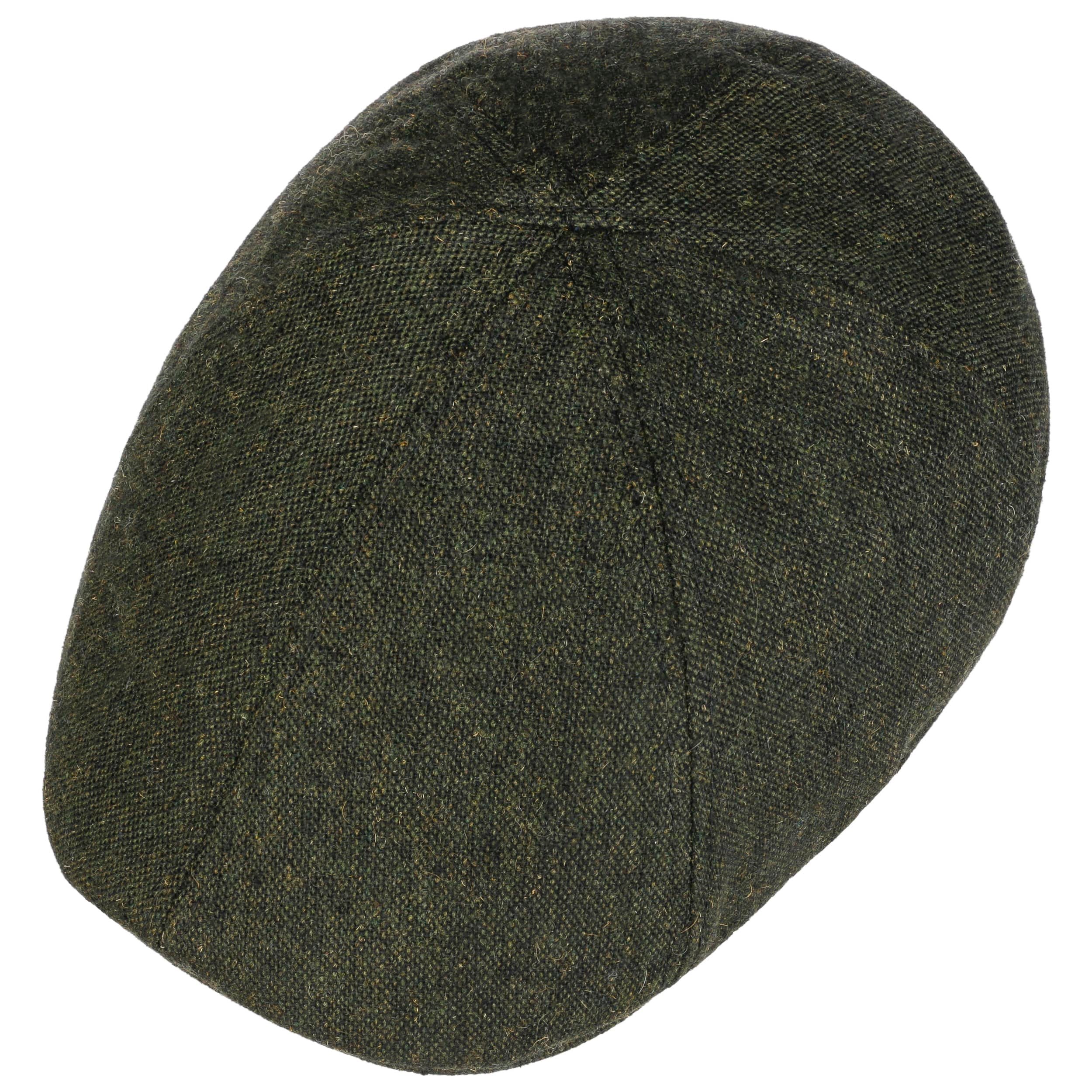 Checked Pattern Fabrics Lipodo For Men - Peaked Cap With Herringbone ...