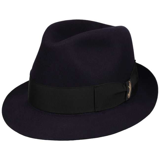 Nilo Premium Trilby Fur Felt Hat by Borsalino - £334.95