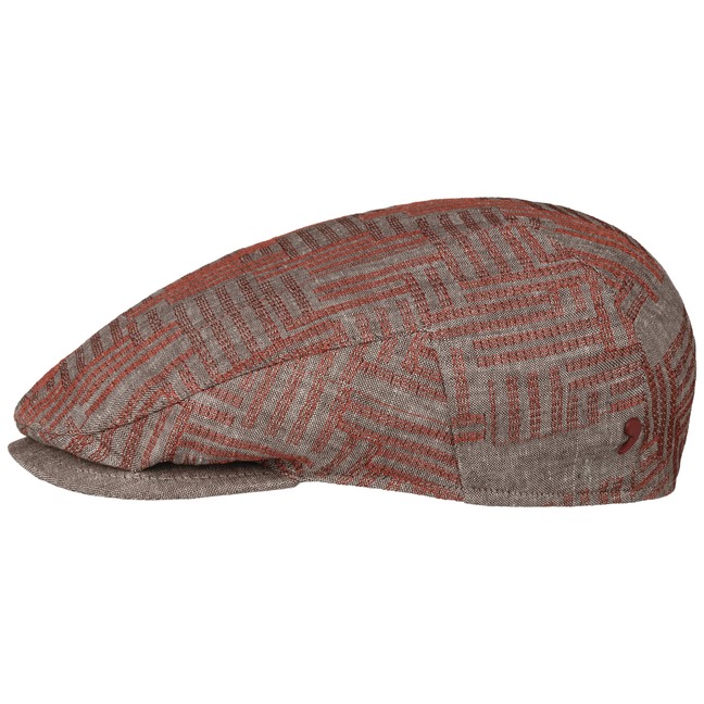 Rudy Graphic Flat Cap by Alfonso D’Este - £88.95