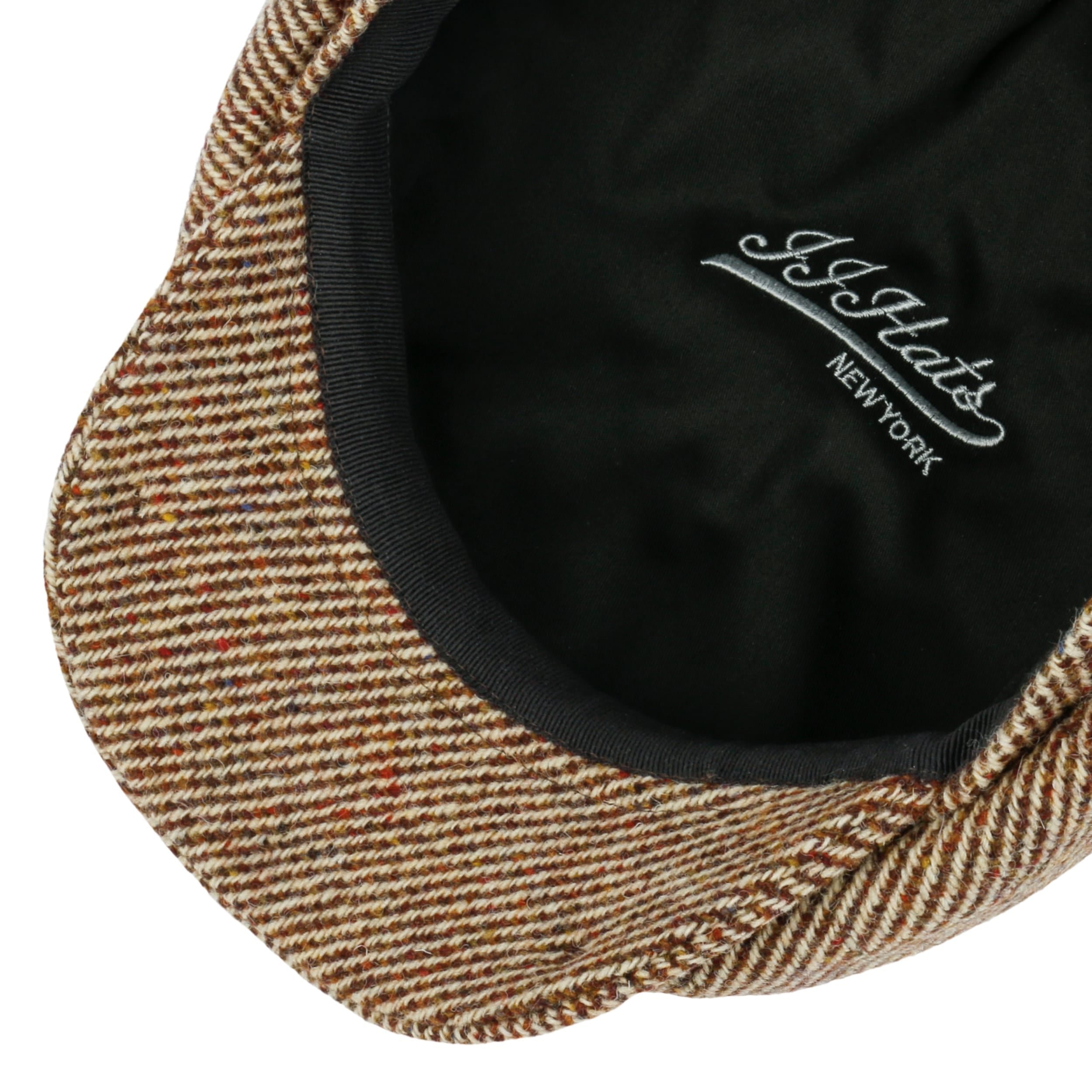 8 Panel Avondale Wool Flat Cap by JJ Hats --> Online Hat Shop in the UK ...