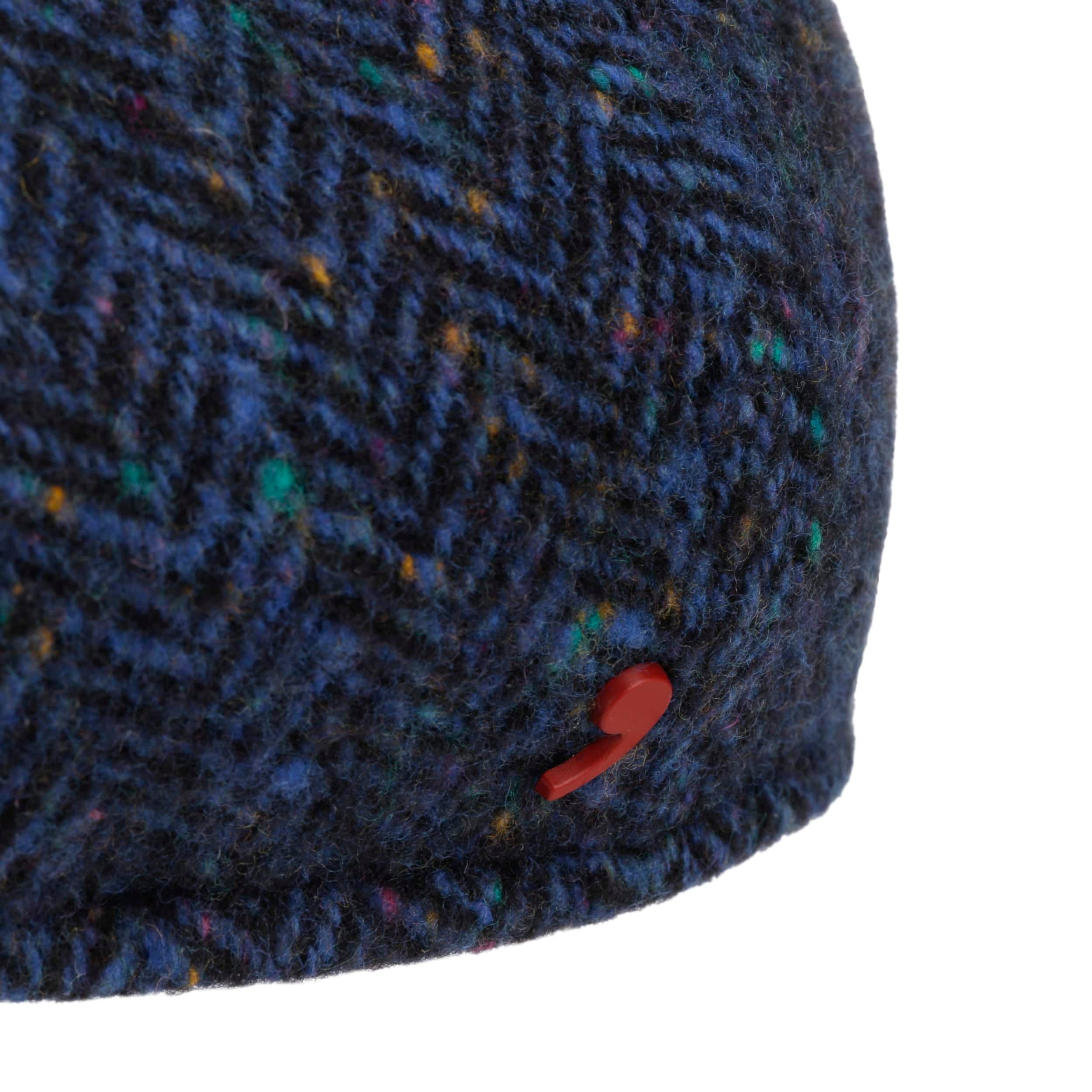 8 Panel Colour Dots Flat Cap by Alfonso D’Este - £75.95