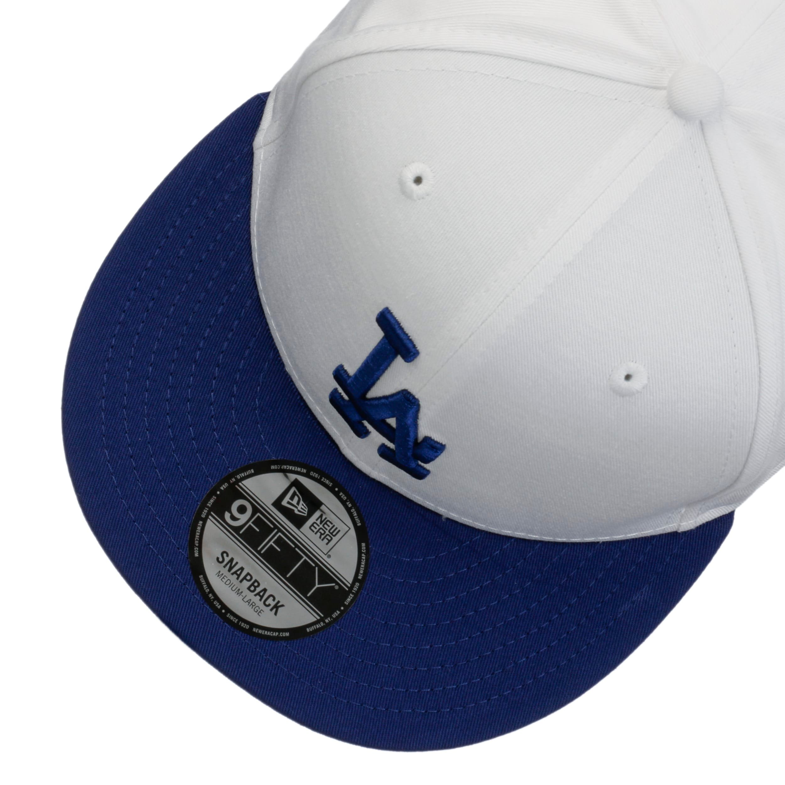 9Fifty MLB White Crown Dodgers Cap by New Era - £33.95