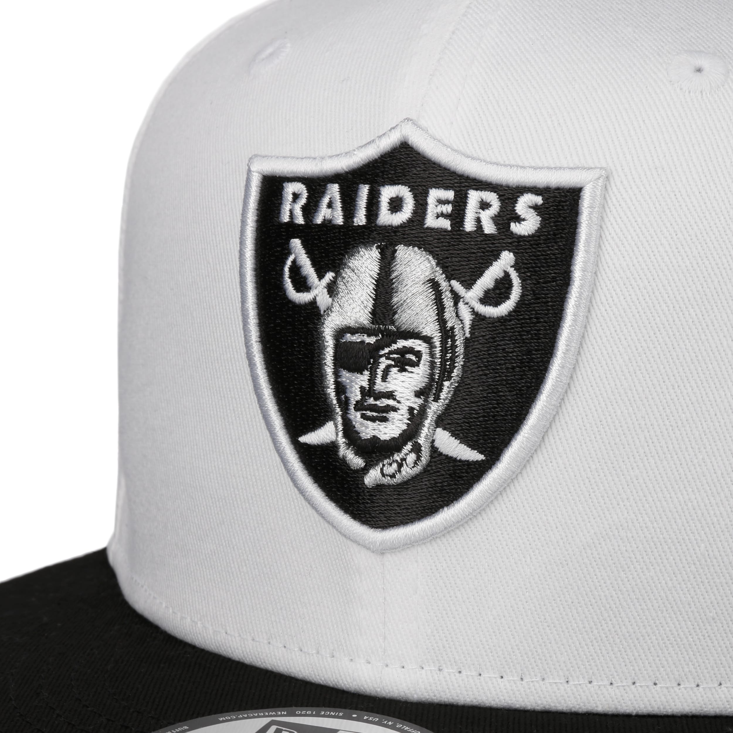 9Fifty White Crown Patches Raiders Cap by New Era - £42.95