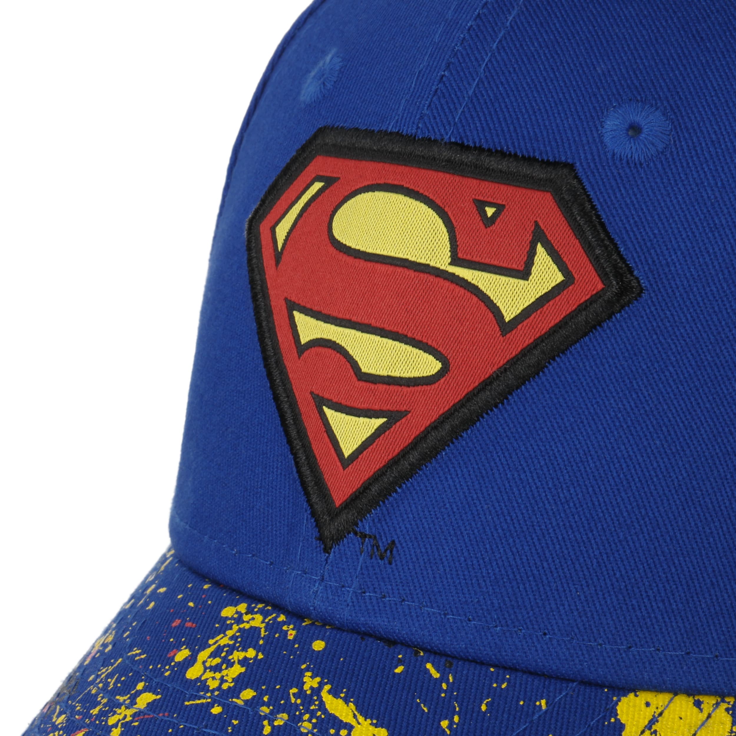 9Forty Kids DC Paint Splat Superman Cap by New Era - £23.95