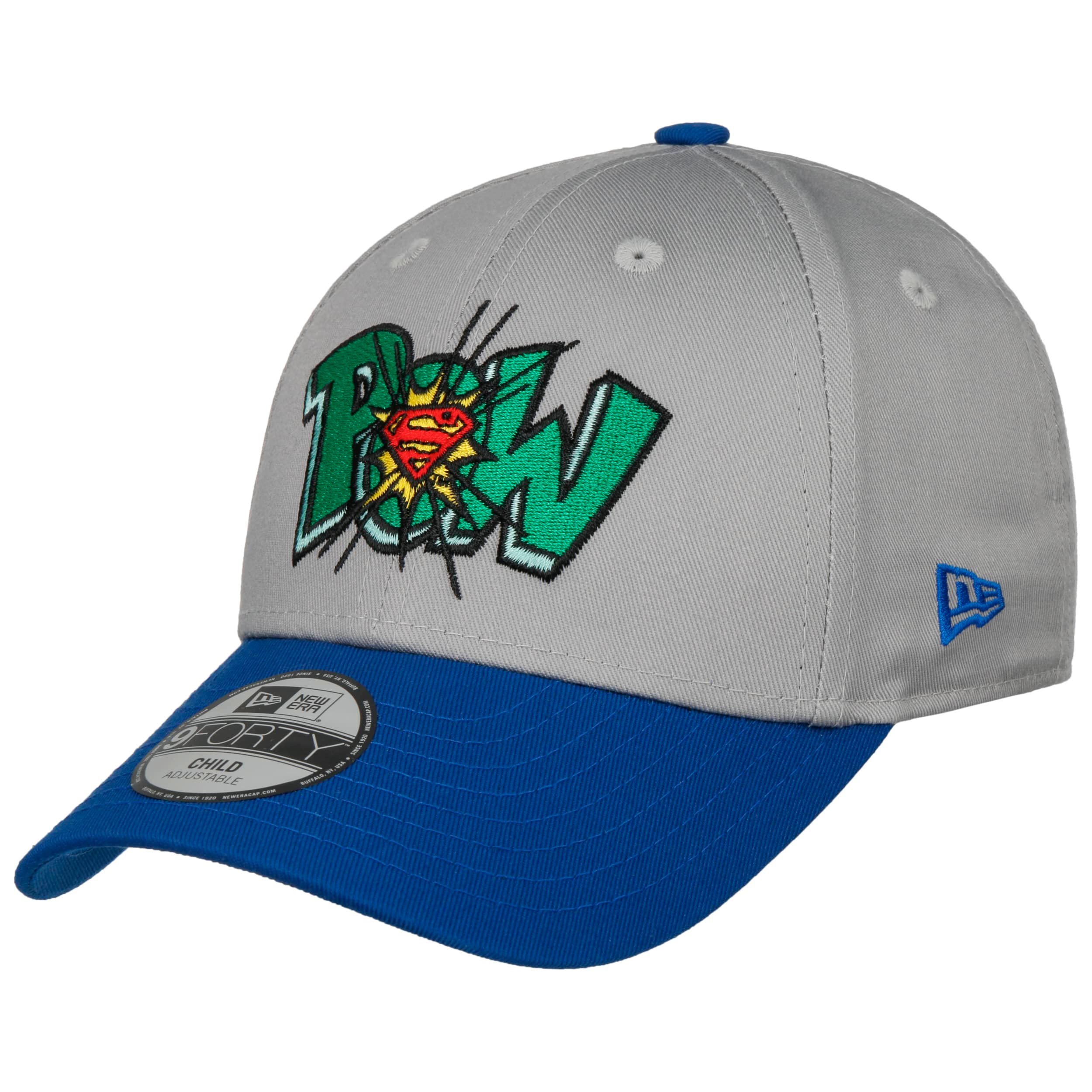 9Forty Kids Superman Grabaz Pow Cap by New Era - £14.95
