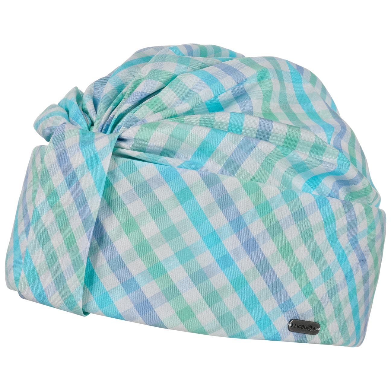 Aditi Checked Turban by McBURN - £22.95