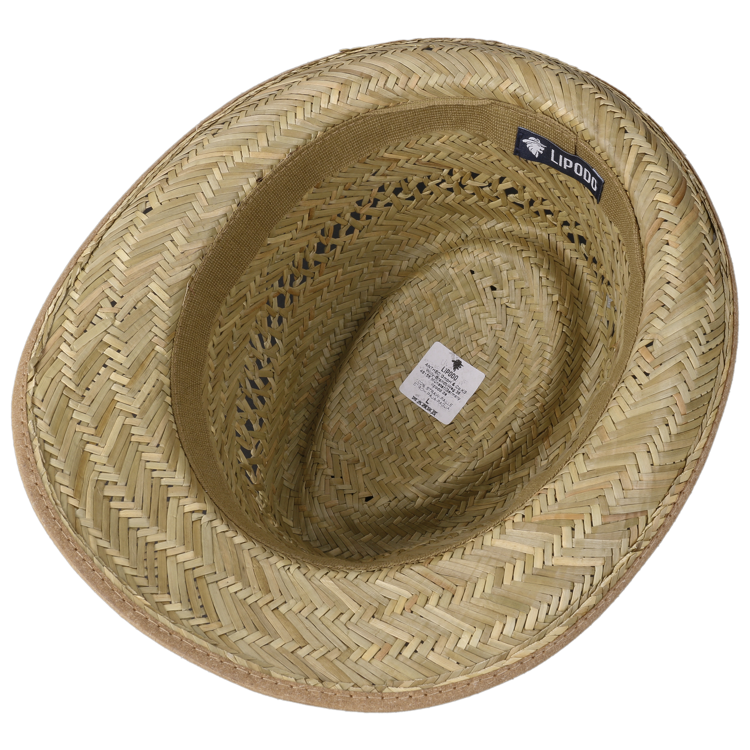Airy Trilby Straw Hat by Lipodo - £18.95