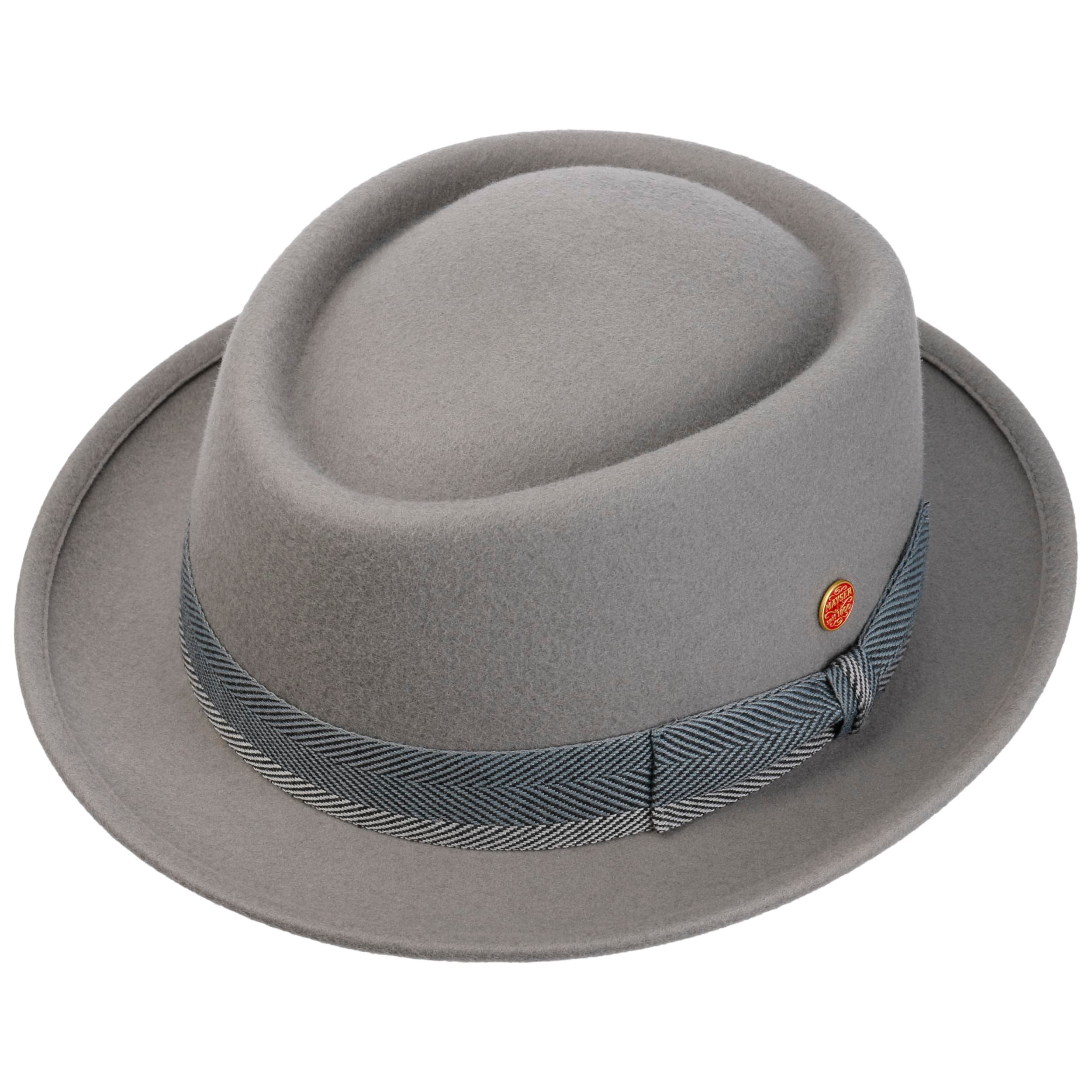 Andy Classic Pork Pie Wool Hat by Mayser - £124.95
