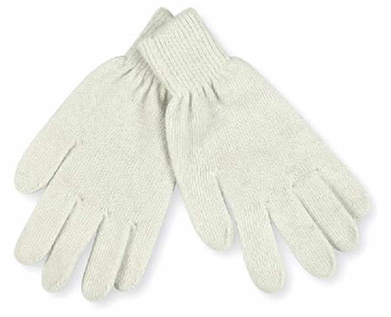 Basic Knit Gloves with Wool - £6.95