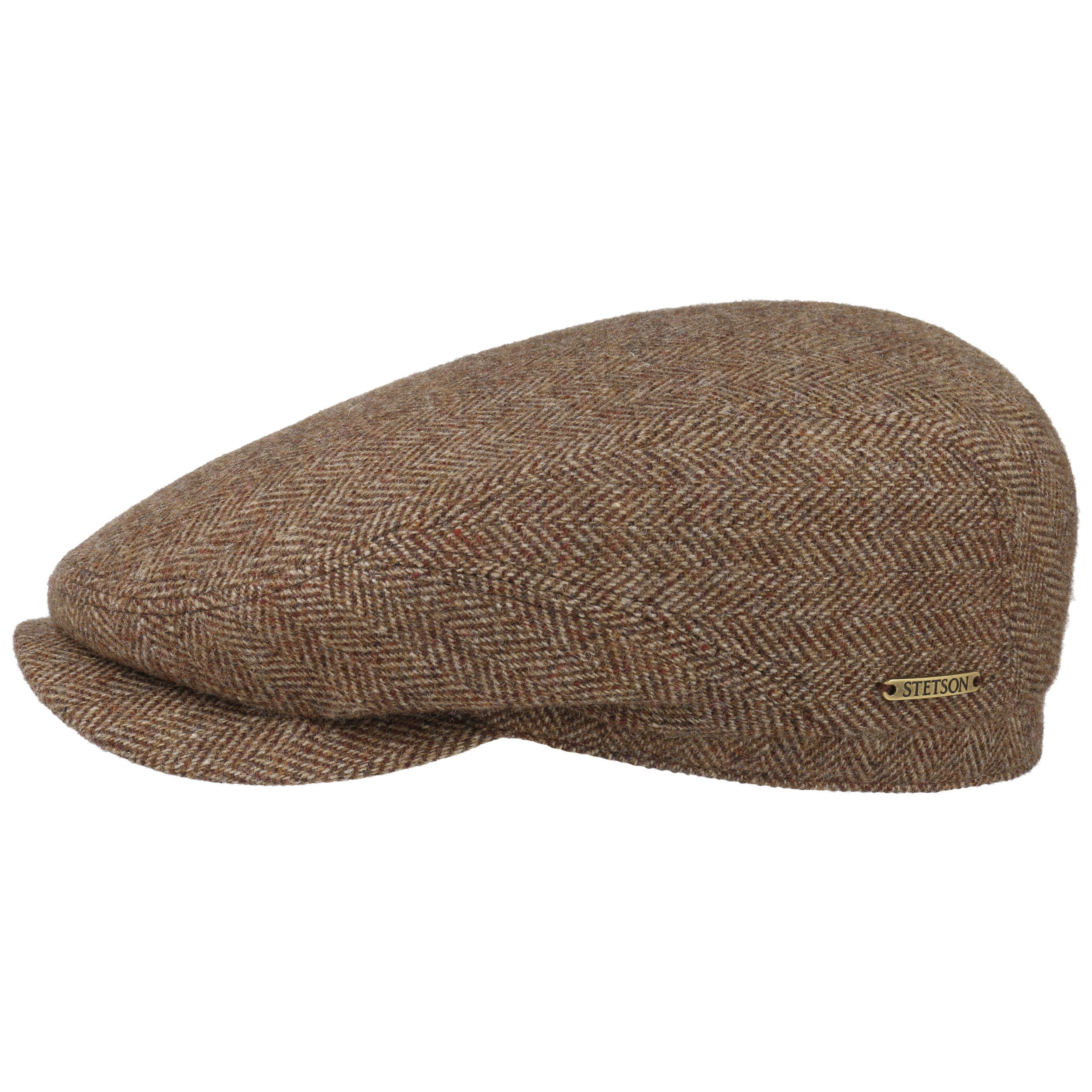 Belfast Classic Wool Flat Cap by Stetson - £99.00