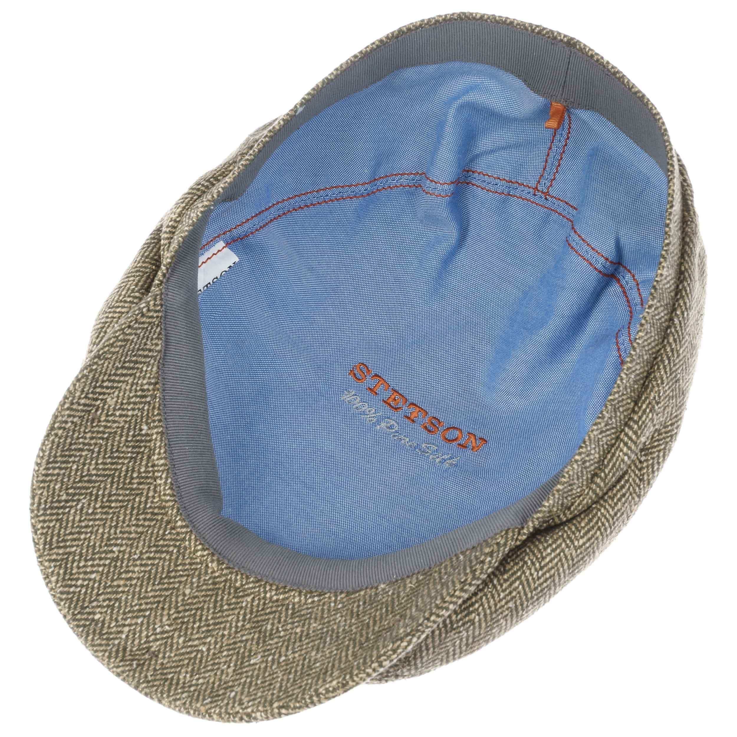 Belfast Silk Flat Cap by Stetson - £129.00