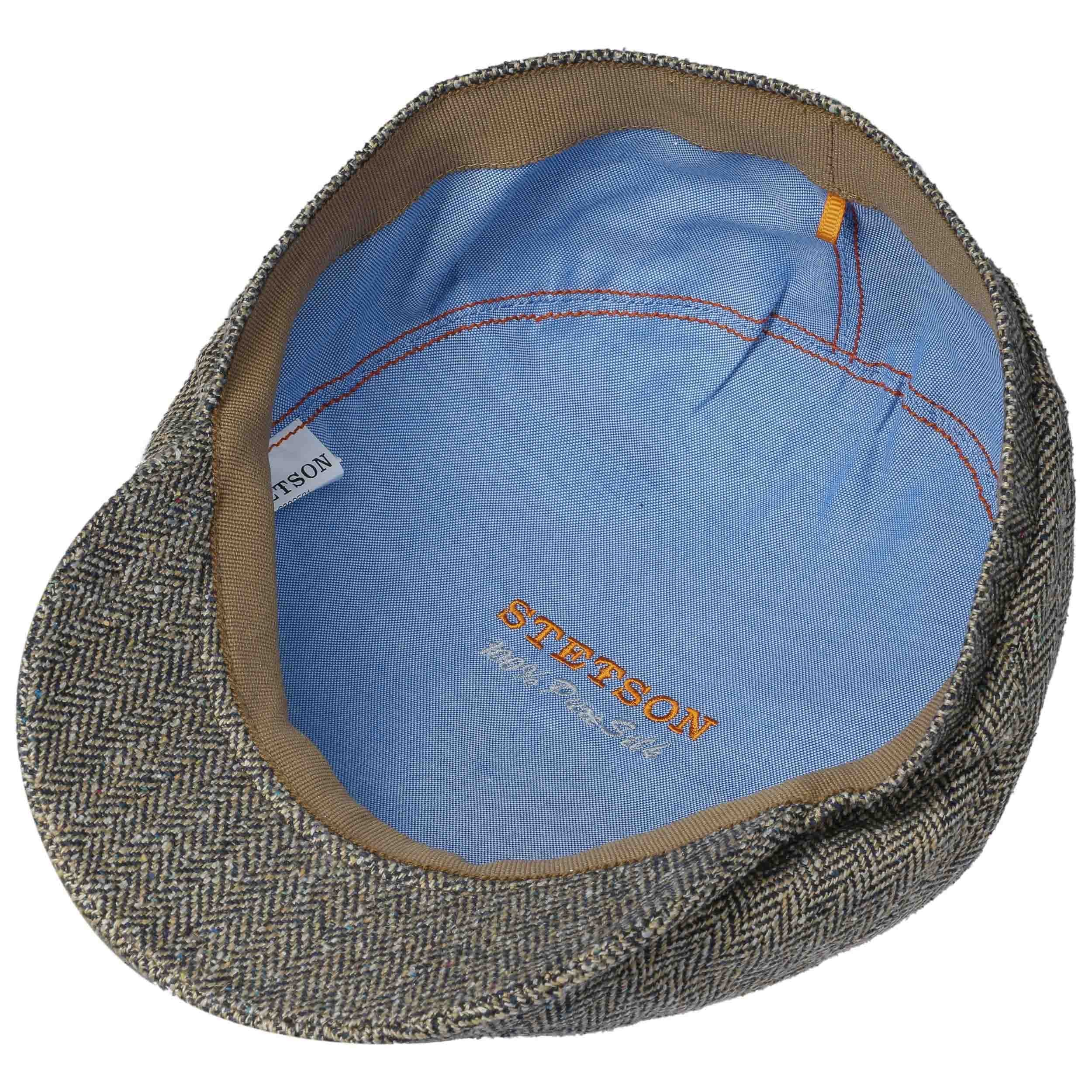 Belfast Silk Flat Cap by Stetson - £129.00