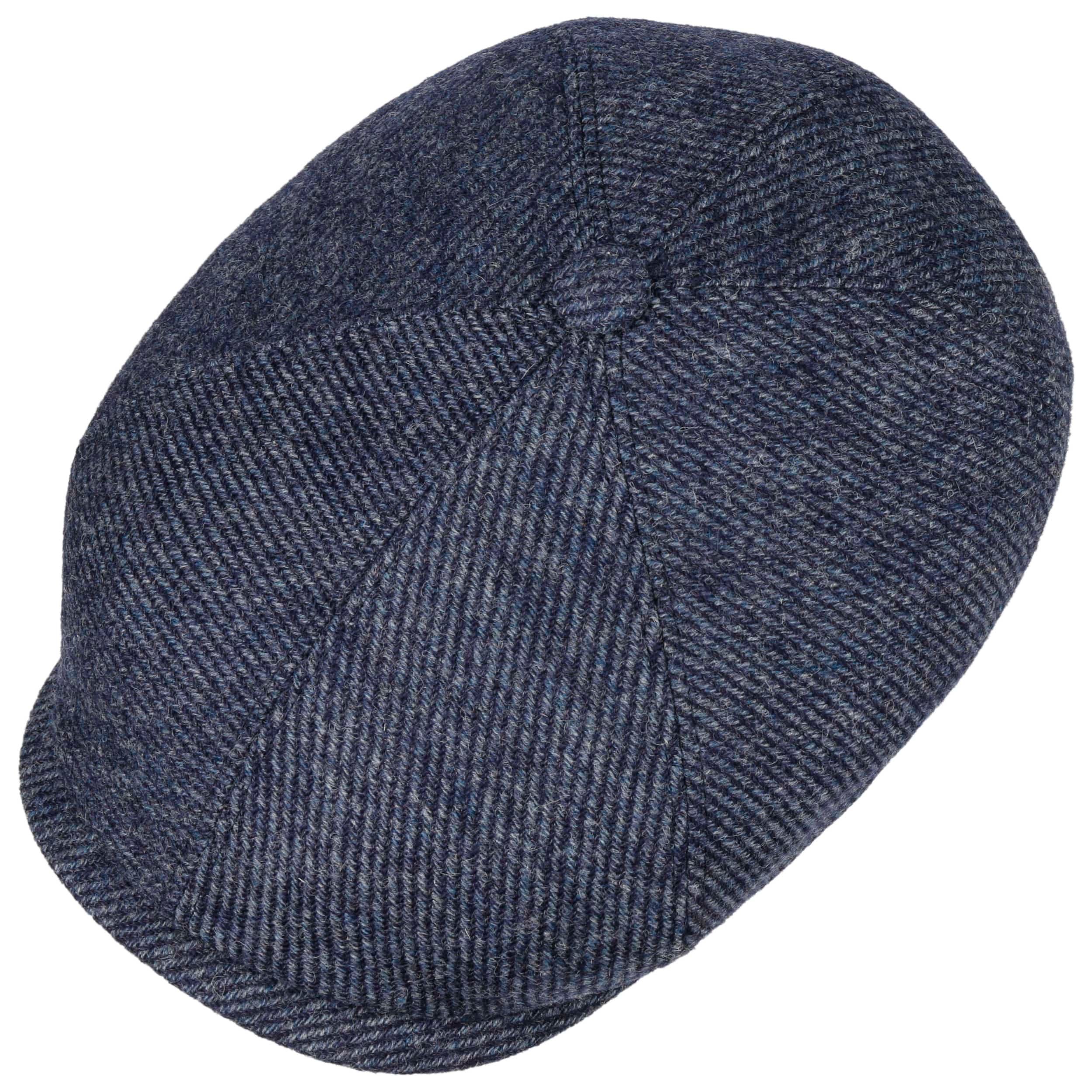 Bendavoa Wool 6 Panel Flat Cap by Stetson - £75.30