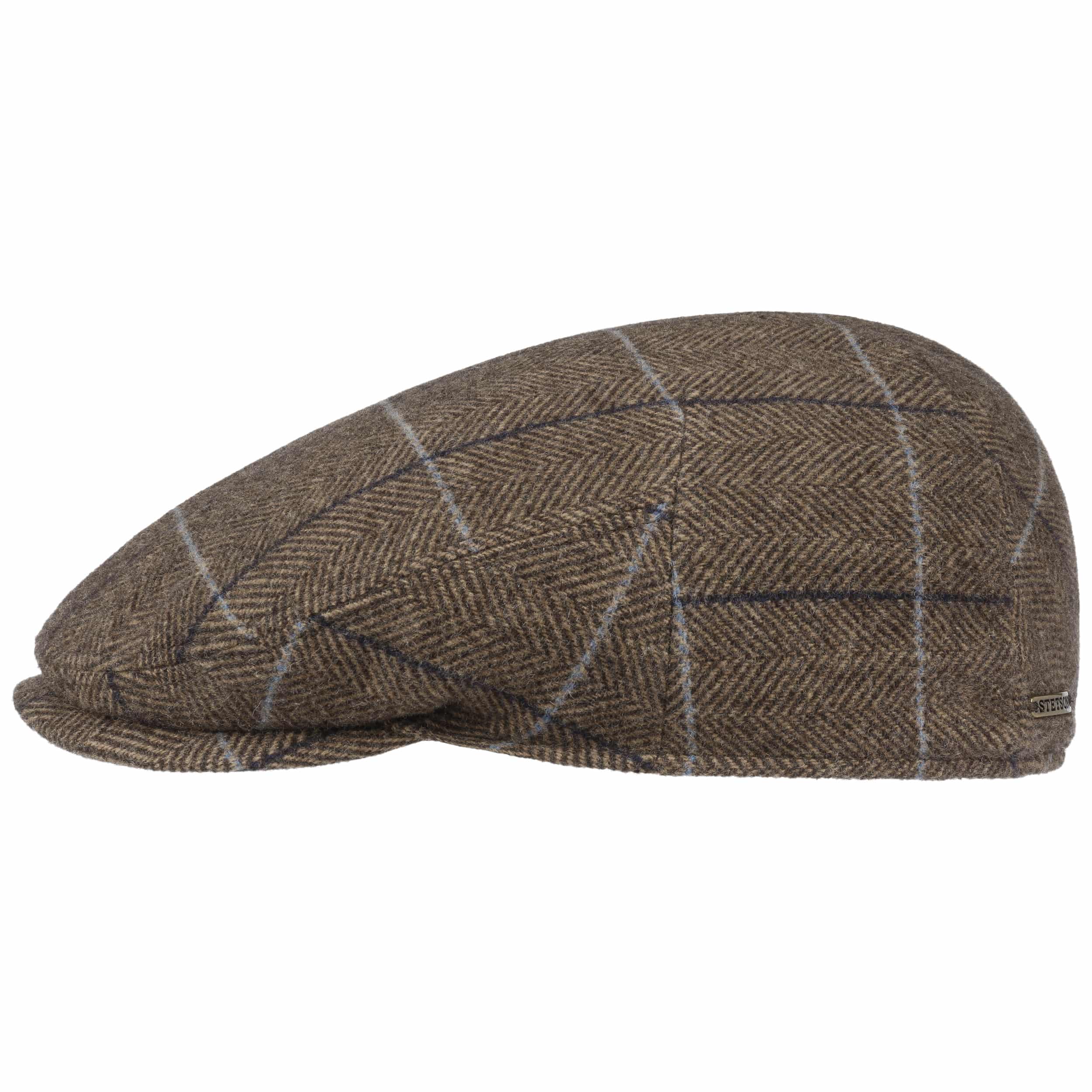 Bendner Driver Wool Flat Cap by Stetson - £59.00