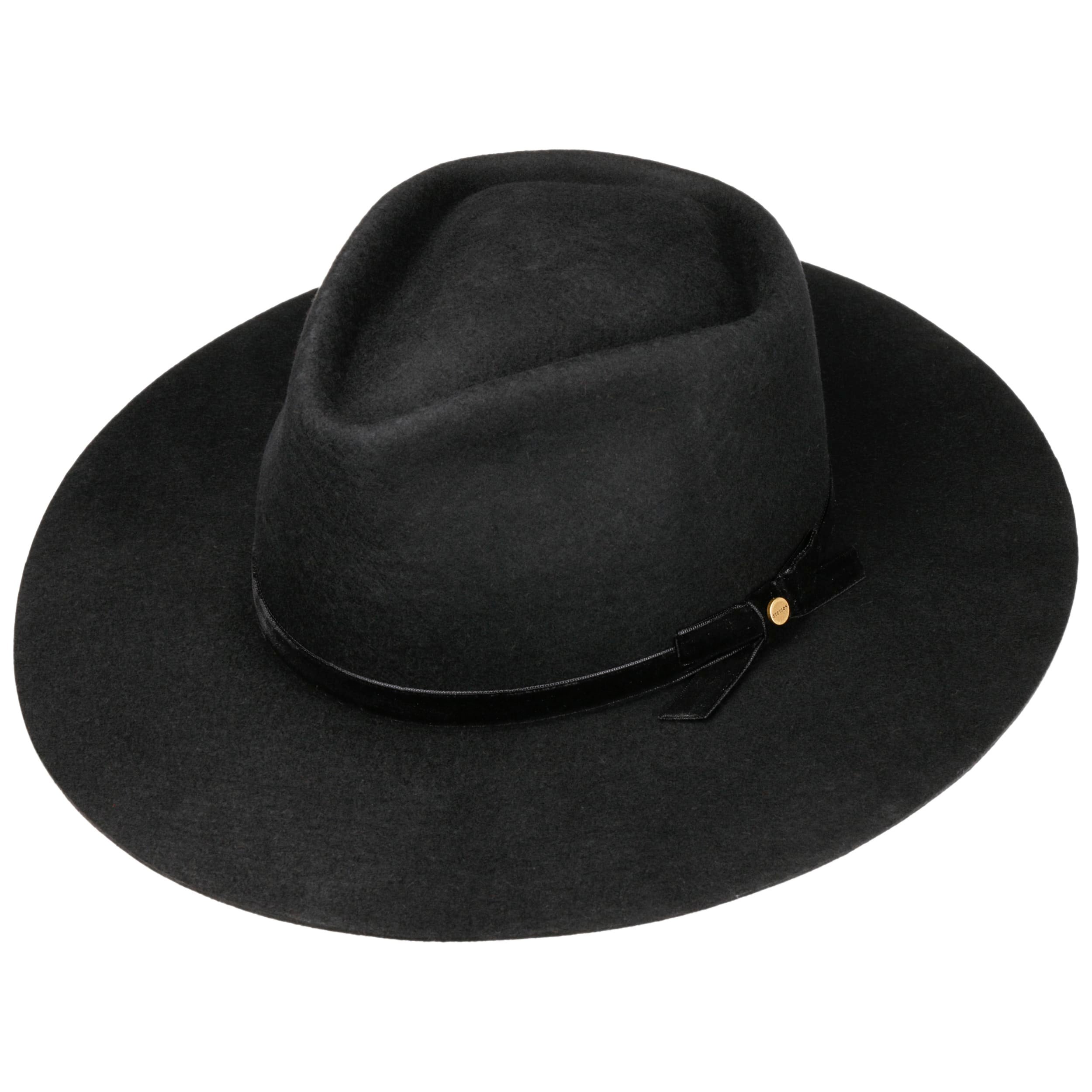 Beresford Flat Brim Wool Hat by Stetson - £149.00