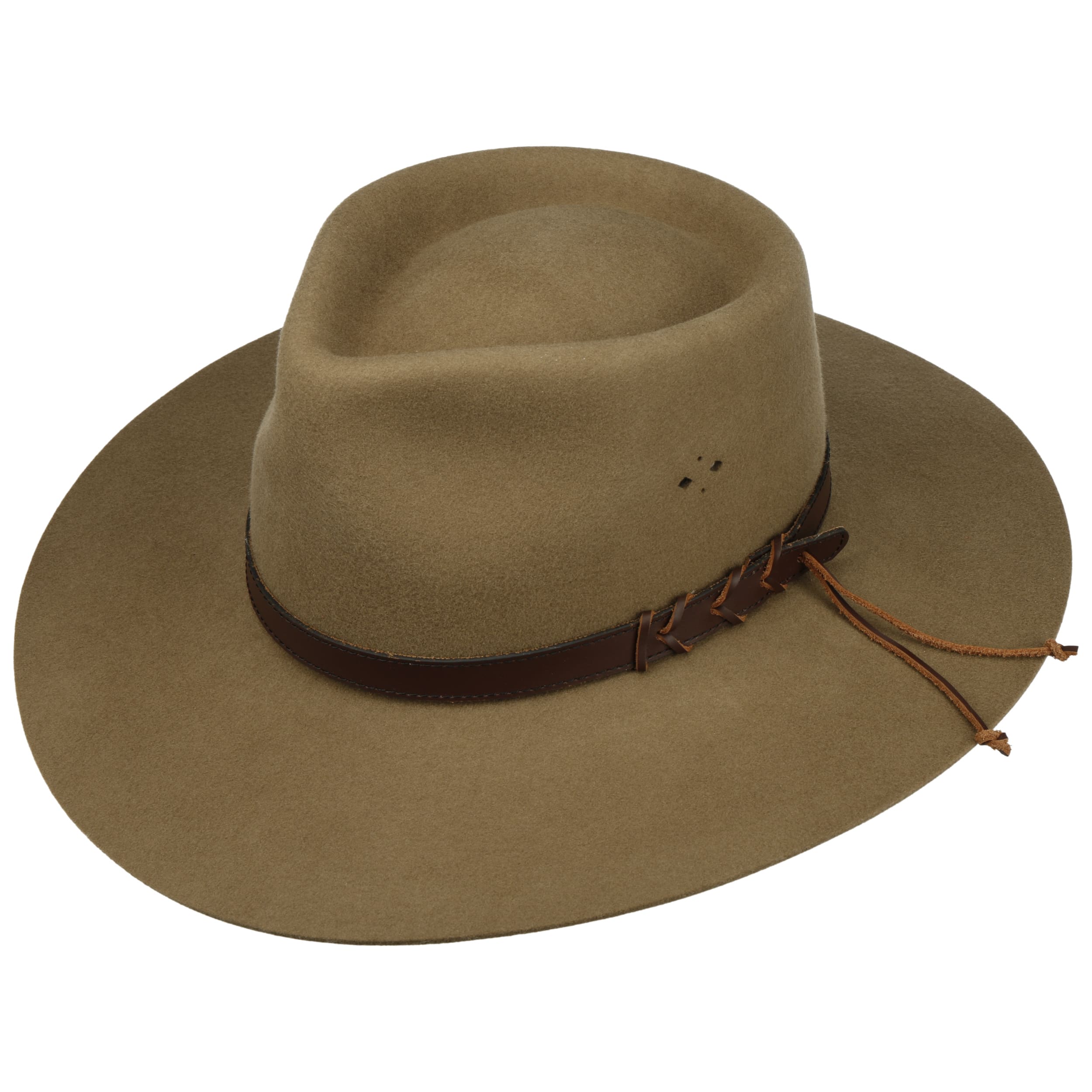 Big Australian Traveller Wool Hat by Statesman - £84.95