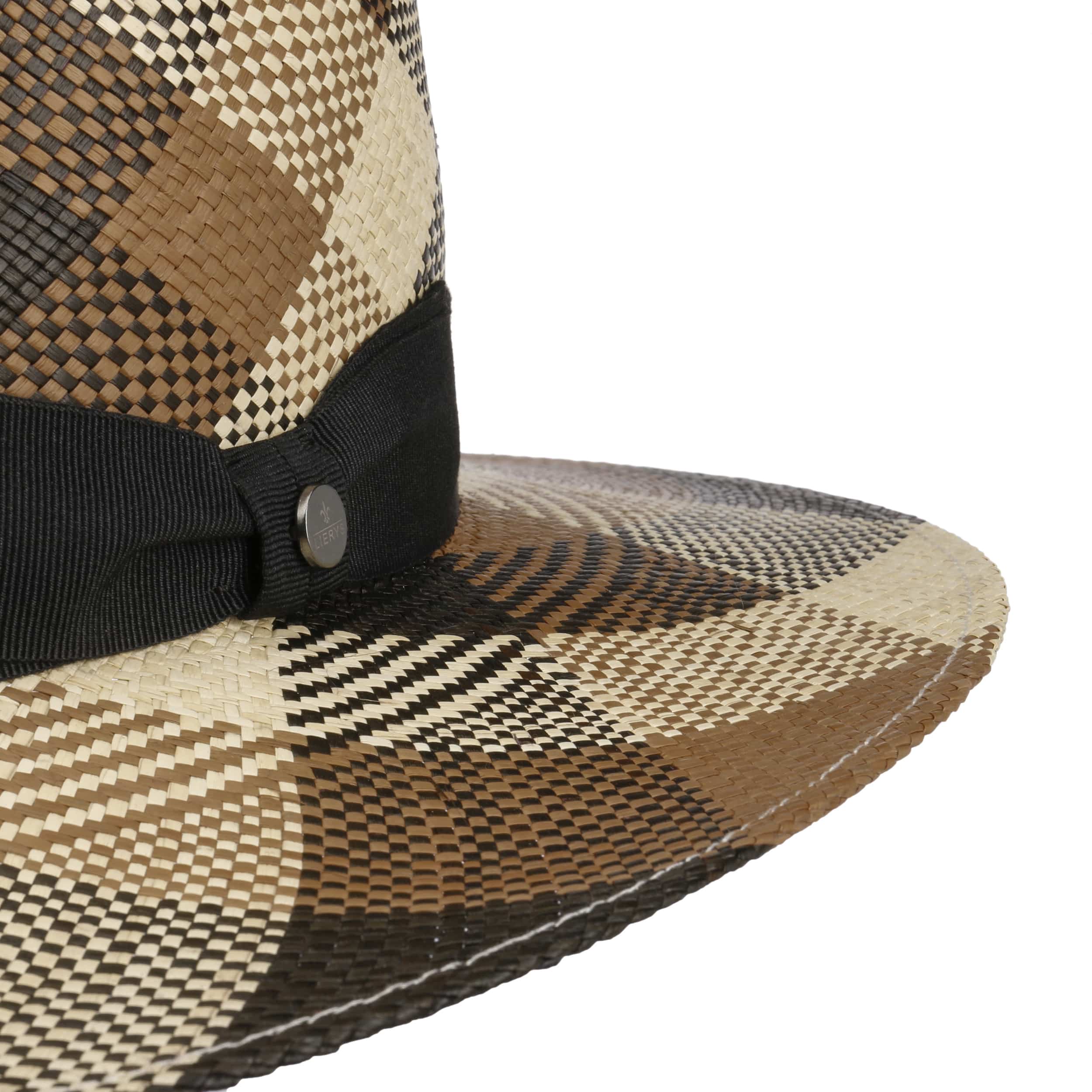 Big Brim Tricolour Panama Hat by Lierys - £142.95