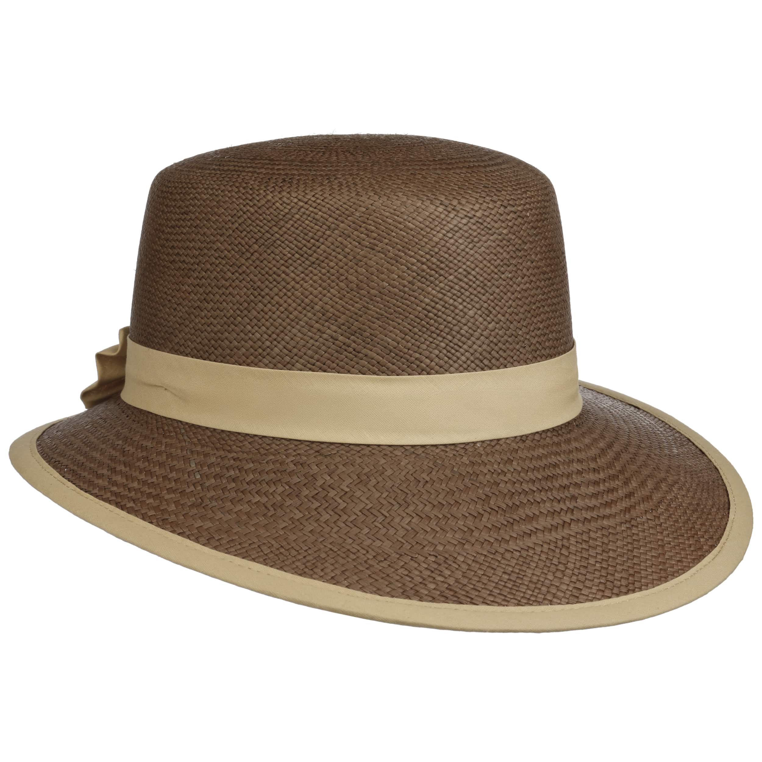 Big Brim Tricolour Panama Hat by Lierys - £142.95