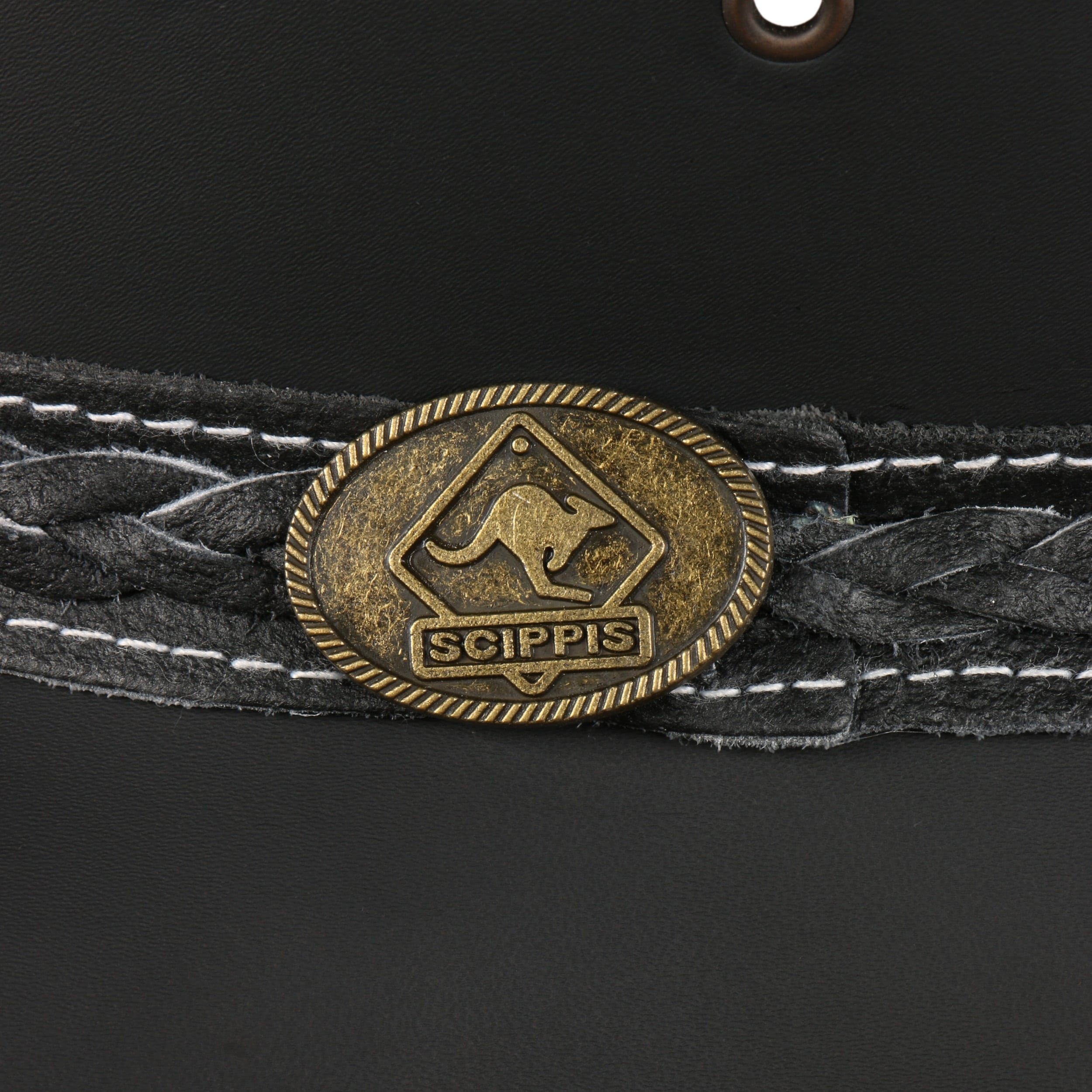 Borderland Leather Hat by Scippis - £53.95