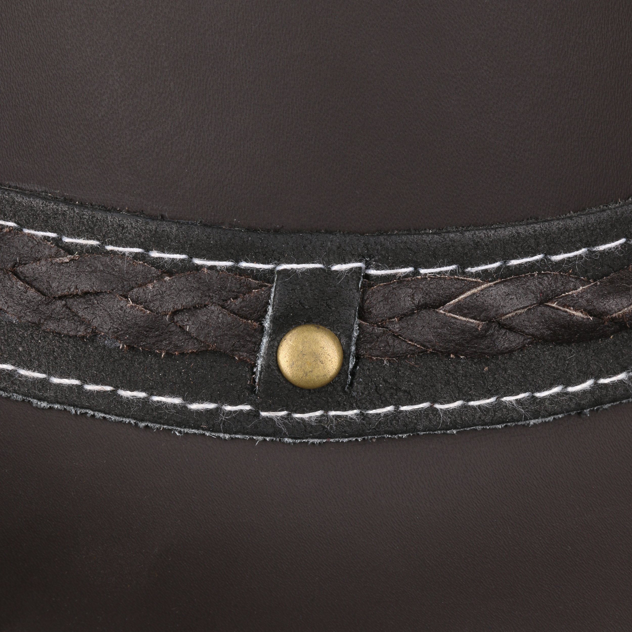 Borderland Leather Hat by Scippis - £53.95