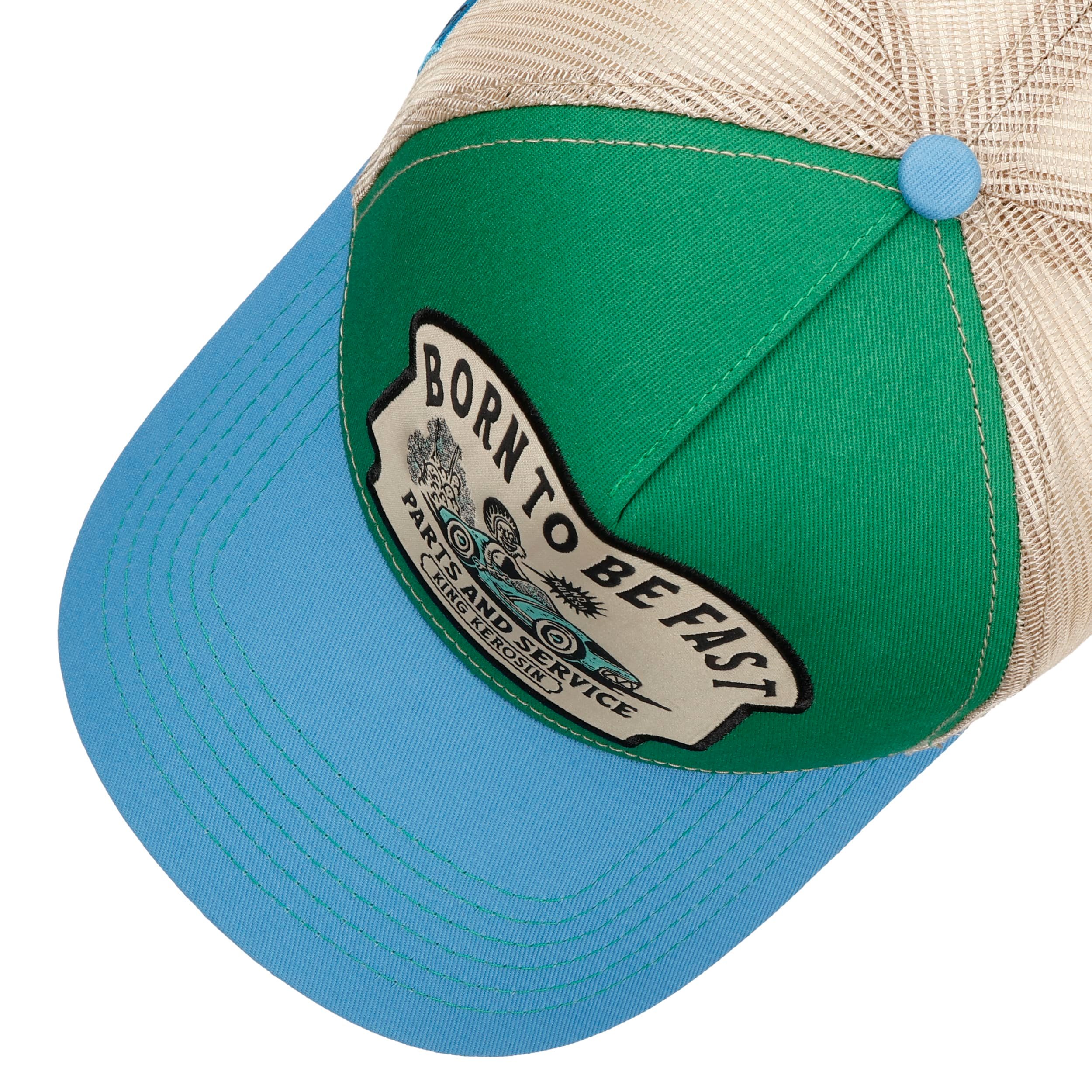 Born to Be Fast Trucker Cap by King Kerosin - £35.95