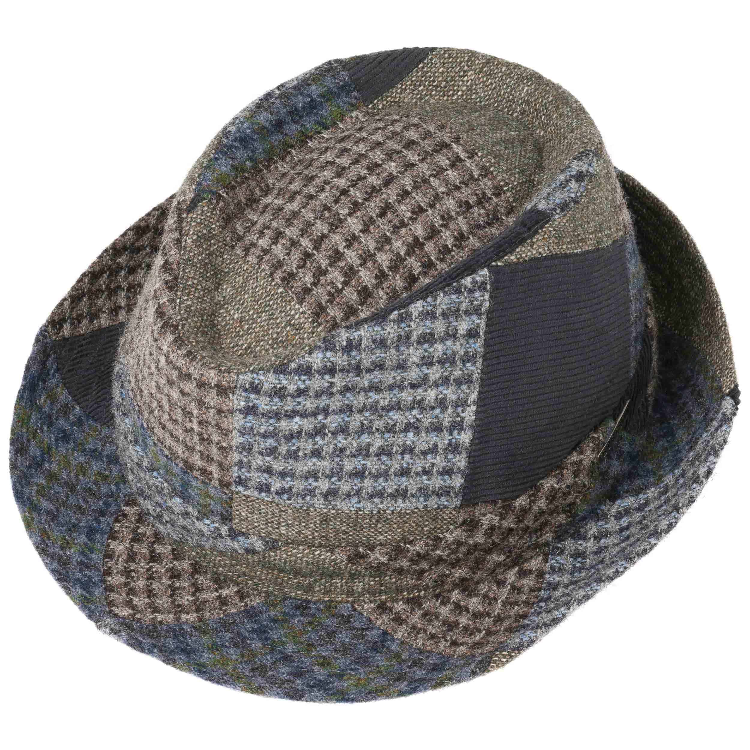 Boston Patchwork Trilby Hat by Stetson - £89.00