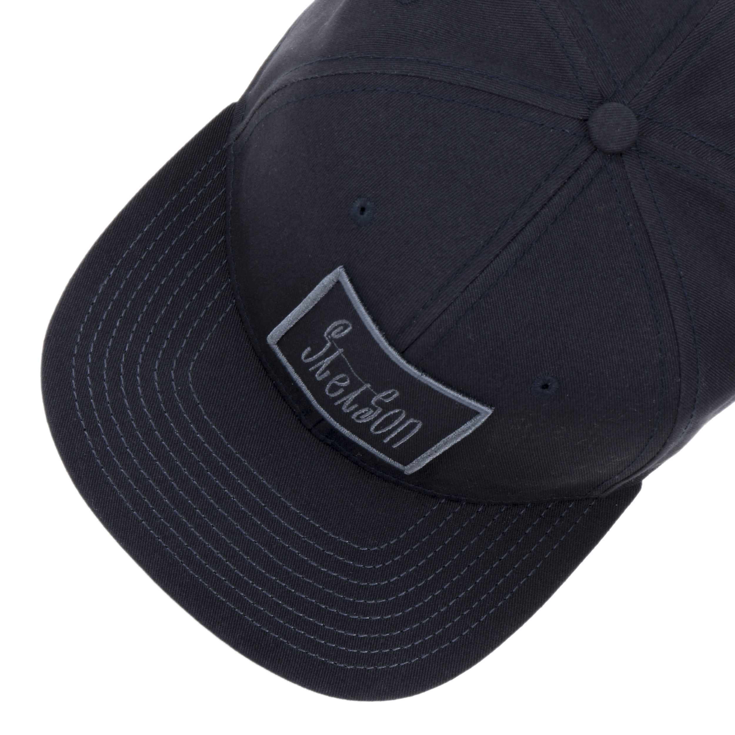 Brand Patch Snapback Cap by Stetson - £49.00