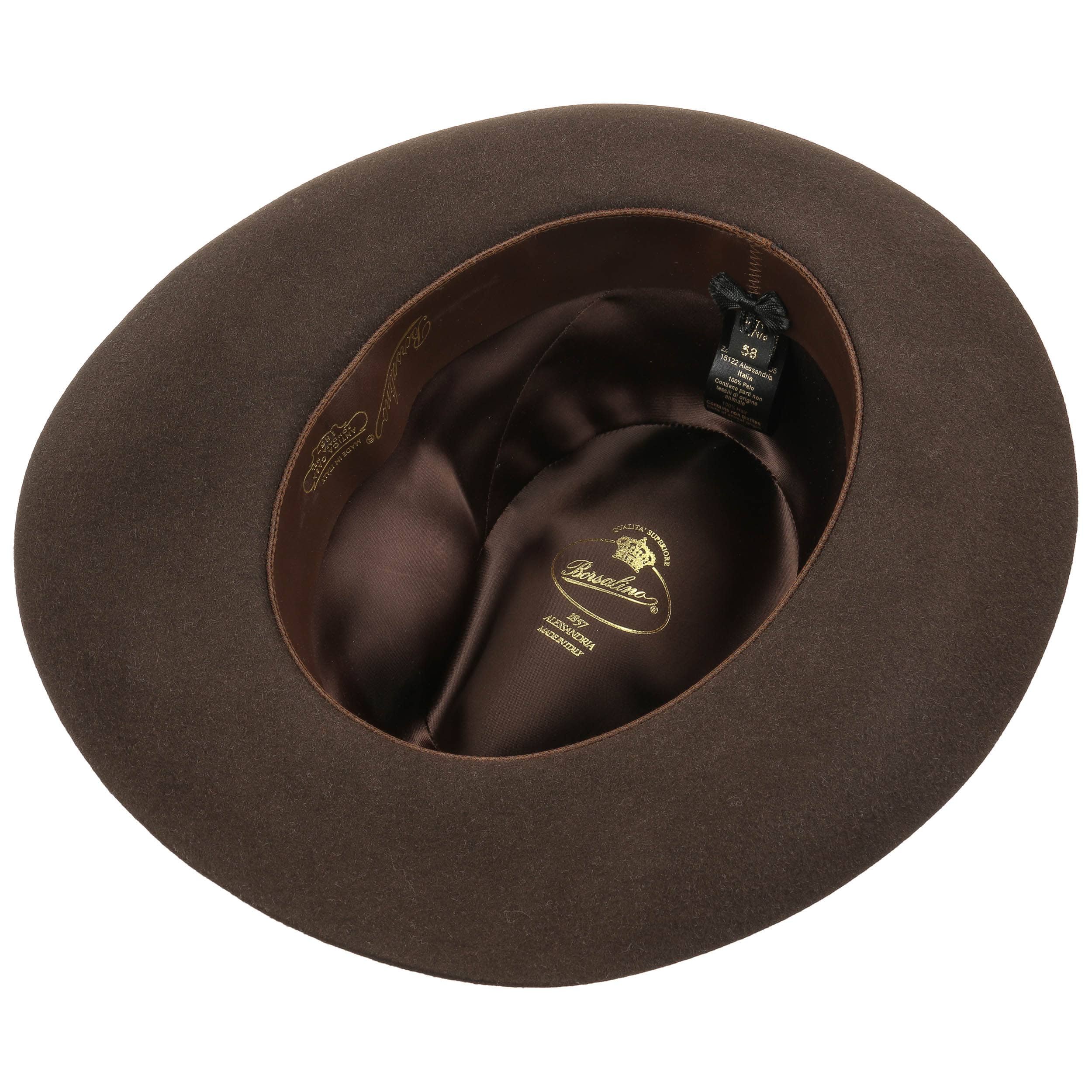 Broadbrimmed Bogart Hat by Borsalino - £422.95