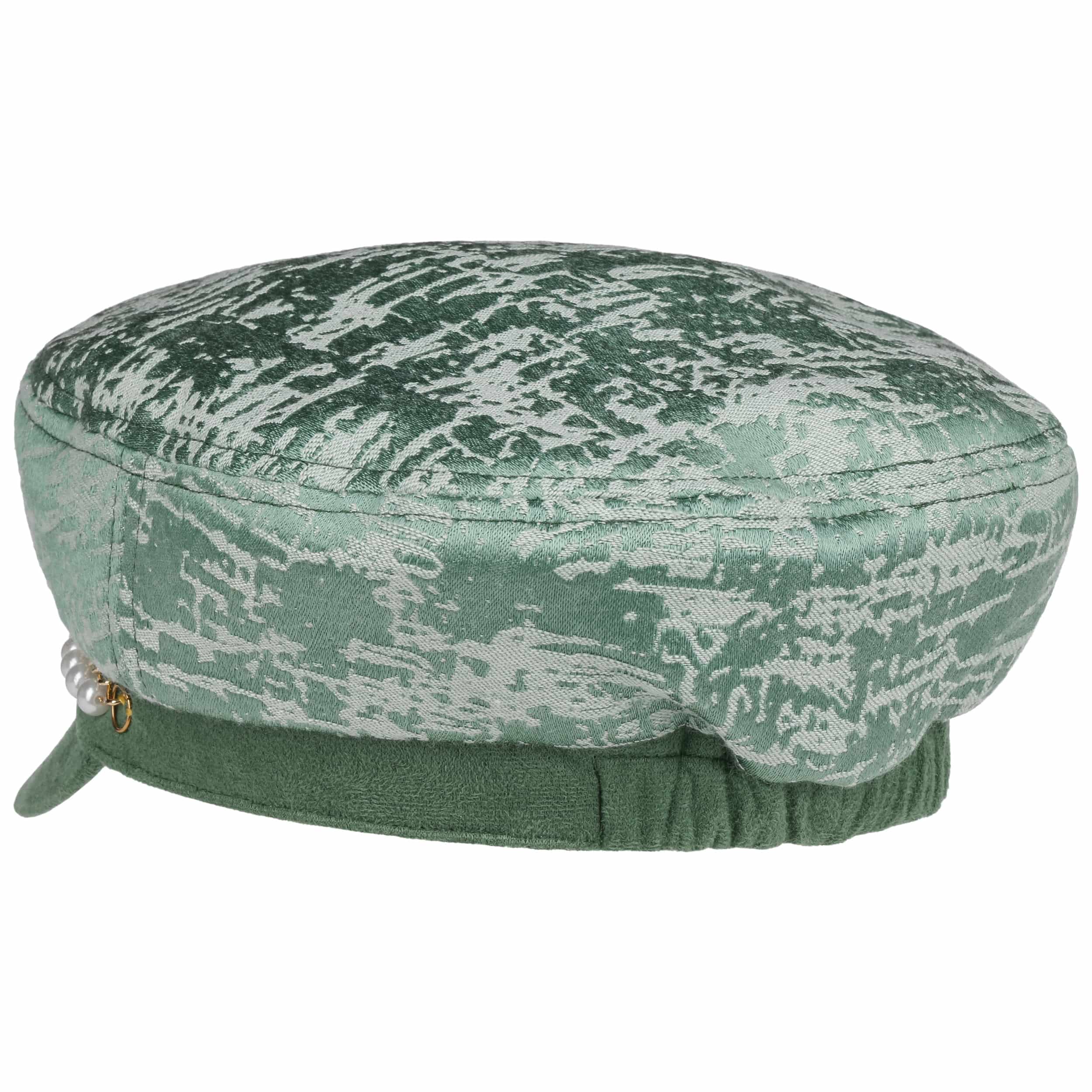 Brocade Fisherman´s Cap with Pearls by Seeberger --> Shop Hats, Beanies ...