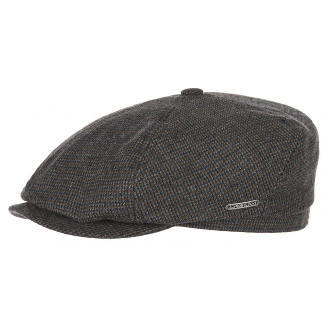 Brooklin Cotton Flat Cap by Stetson - £49.00