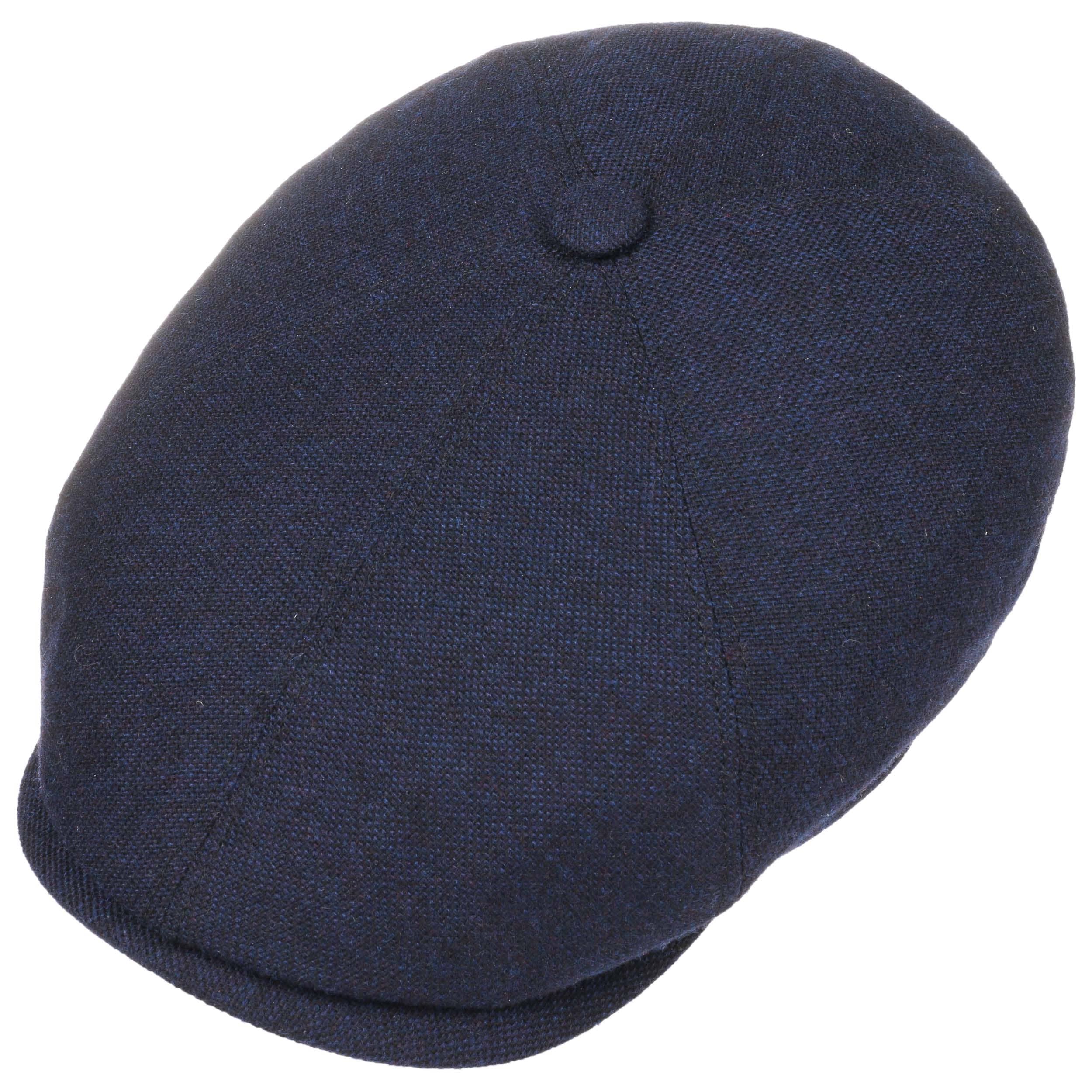 Brooklin Wool Cashmere Flat Cap by Stetson - £99.00