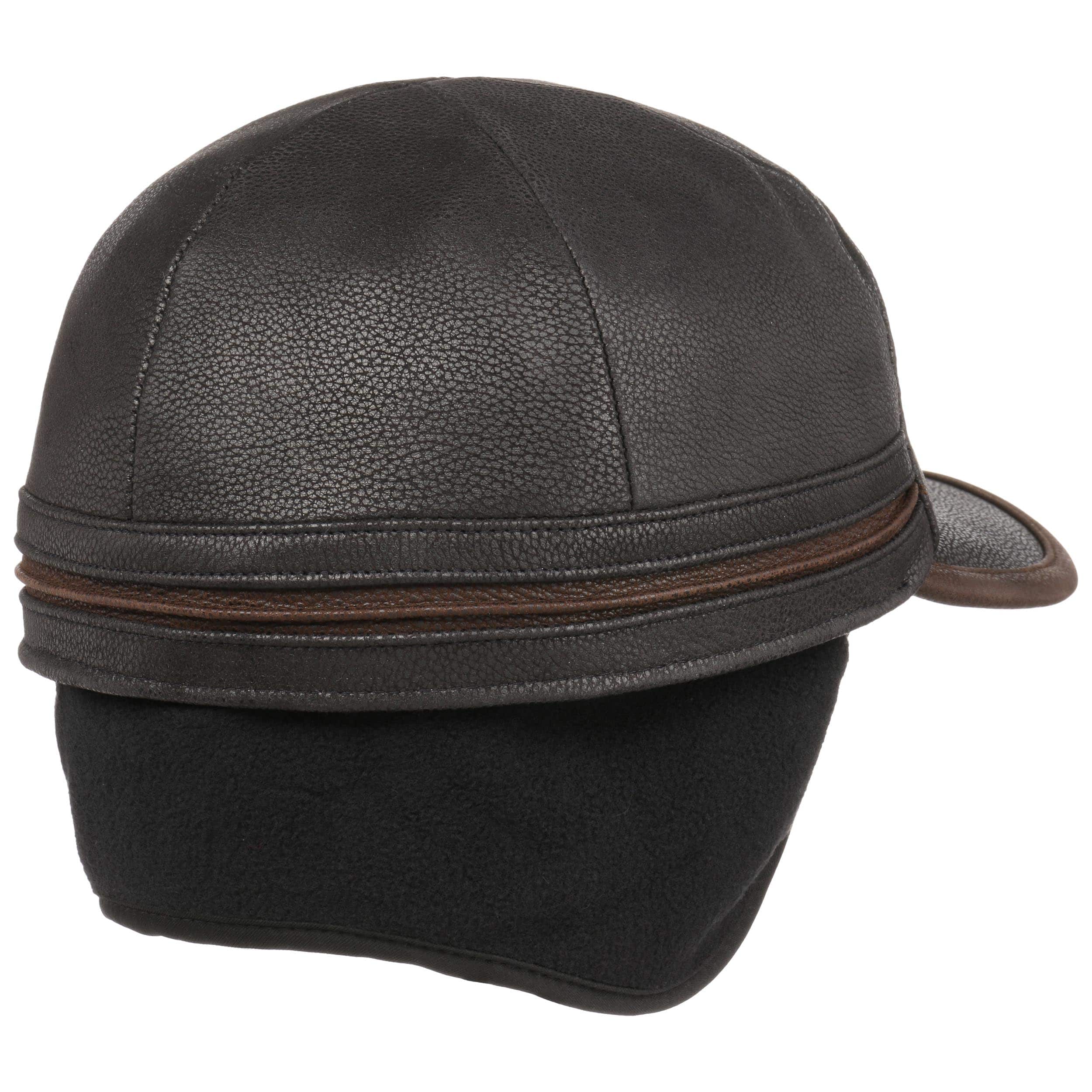 Byers Leather Cap by Stetson - £94.55