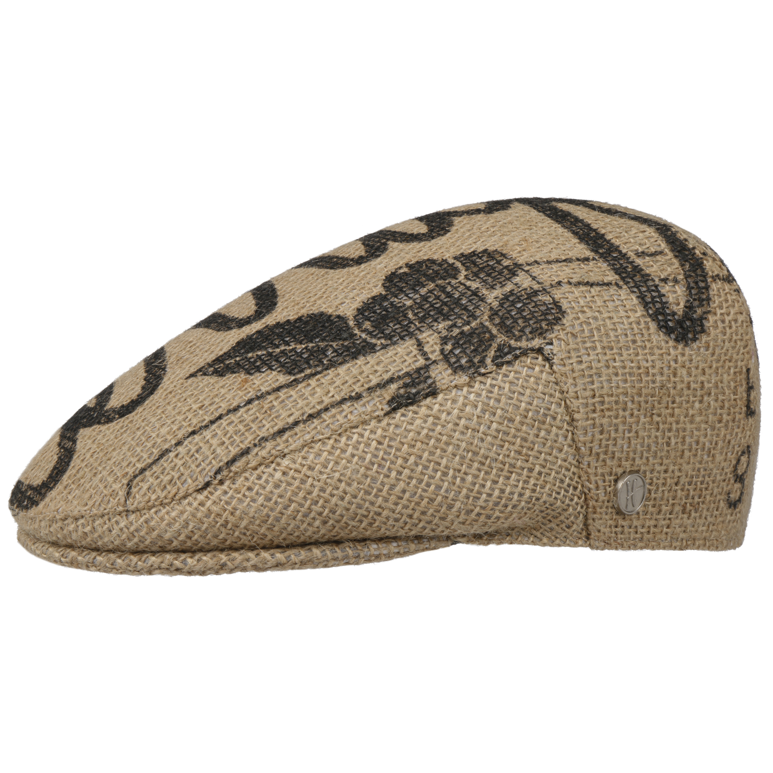 Café Espresso Doppio Flat Cap by ReHats Berlin - £50.95