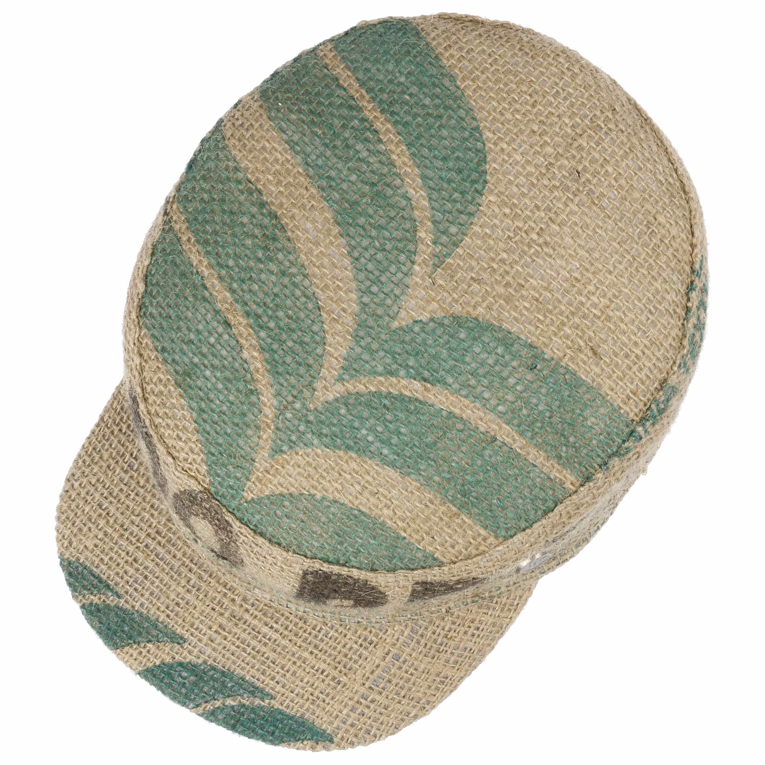 Café Jute Army Cap by ReHats Berlin - £53.95