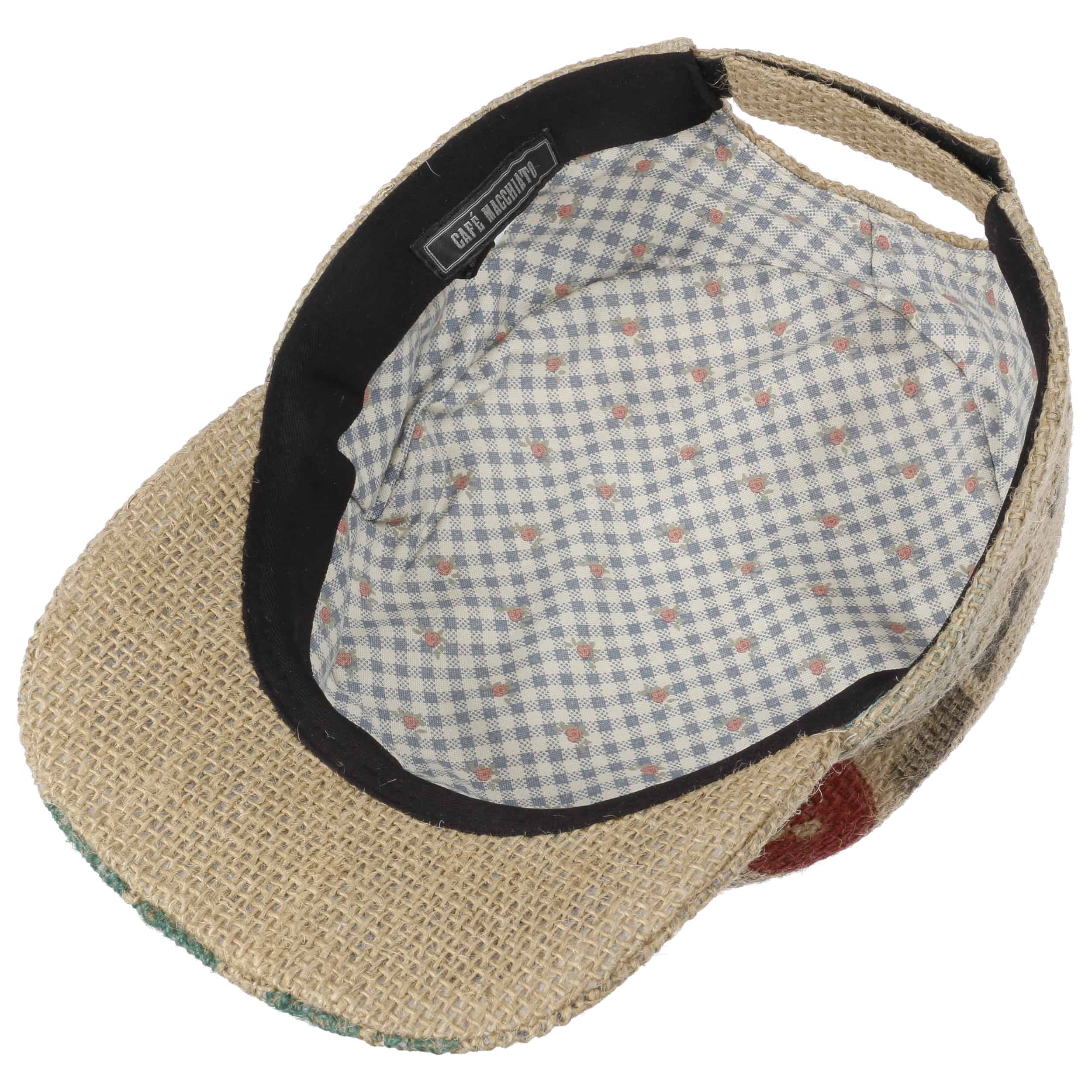 Café Jute Army Cap by ReHats Berlin - £53.95
