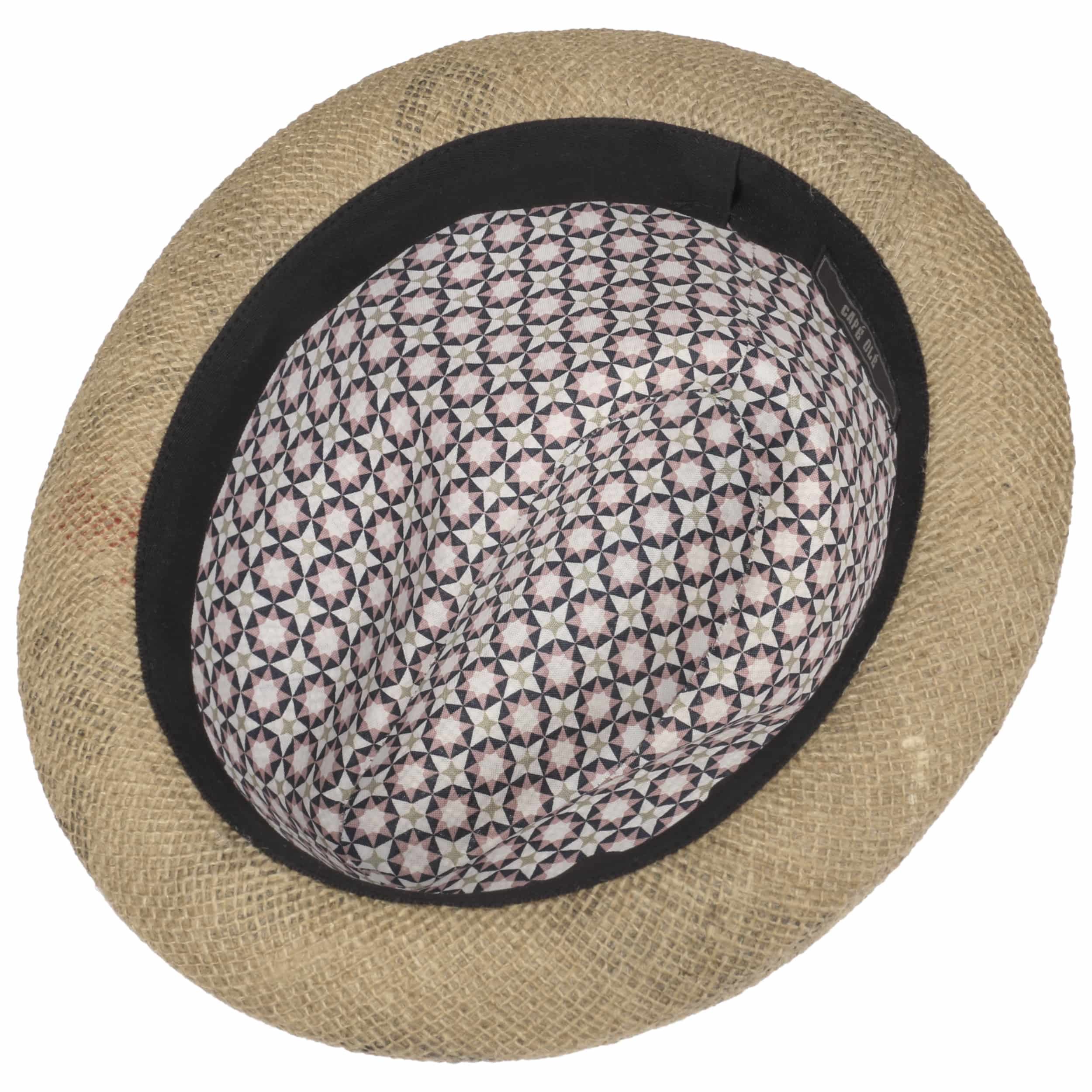 Café au Lait Player Jute Hat by ReHats Berlin - £71.95