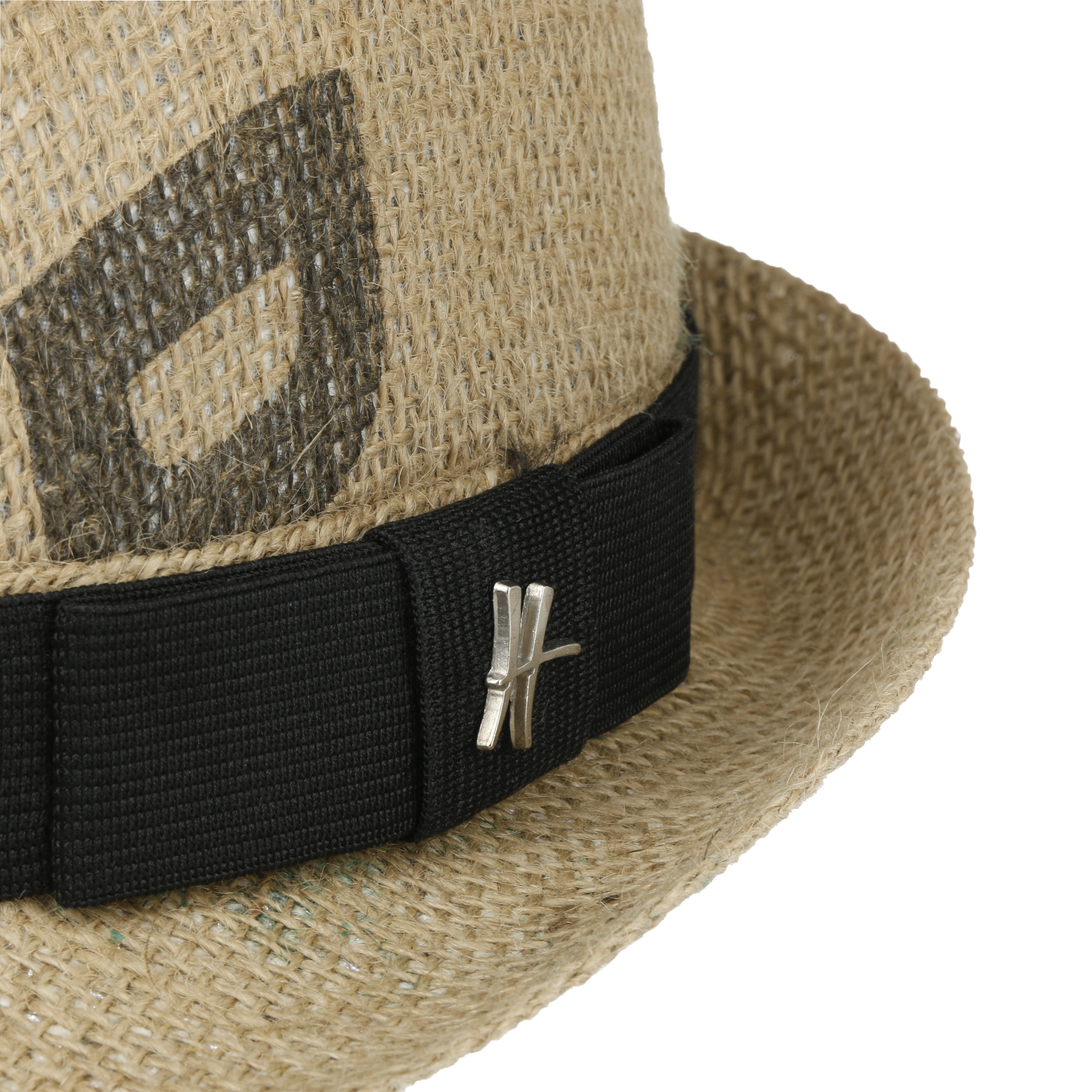 Caffè Corretto Trilby Jute Hat by ReHats Berlin - £76.75