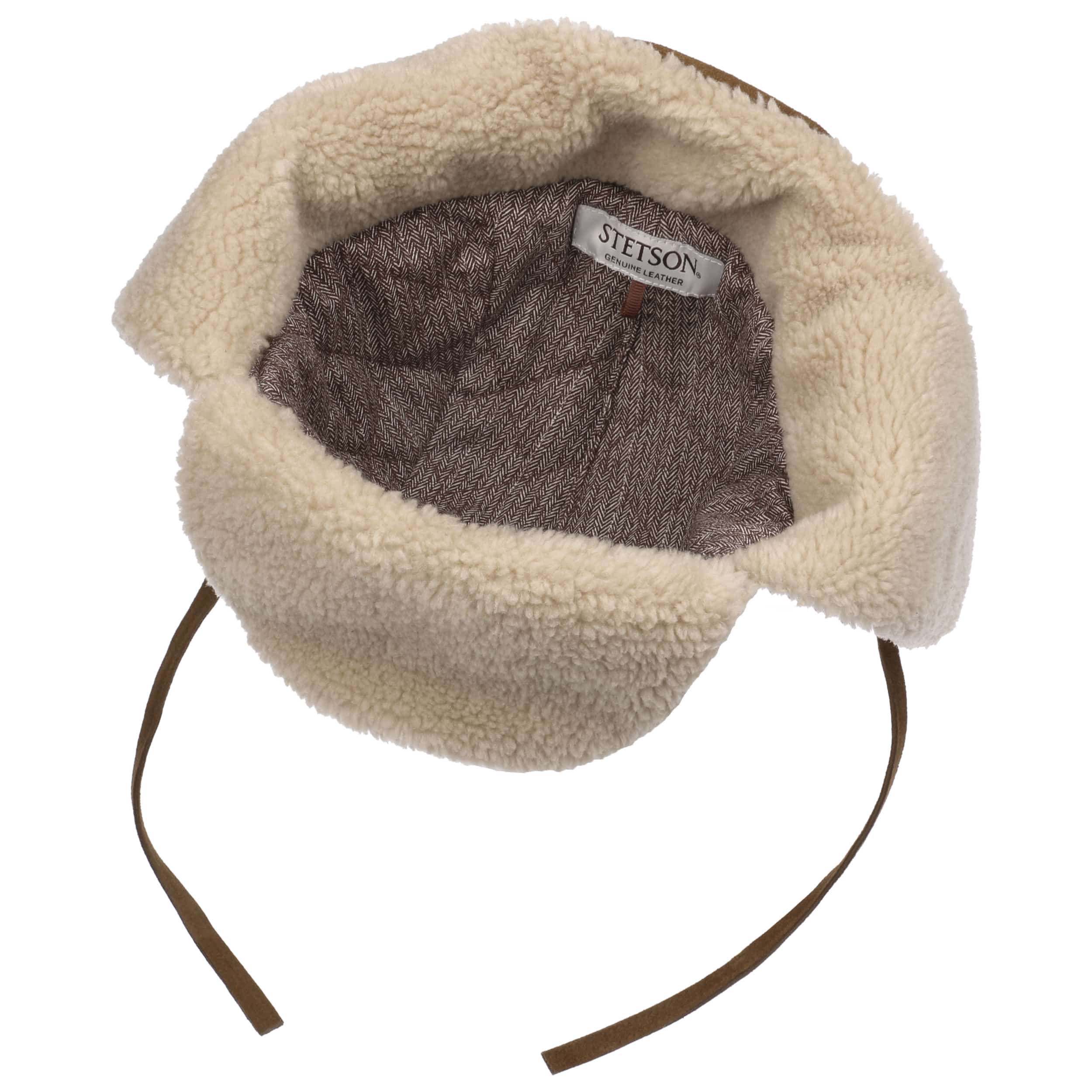 Calf Split Trapper Hat by Stetson - £159.00