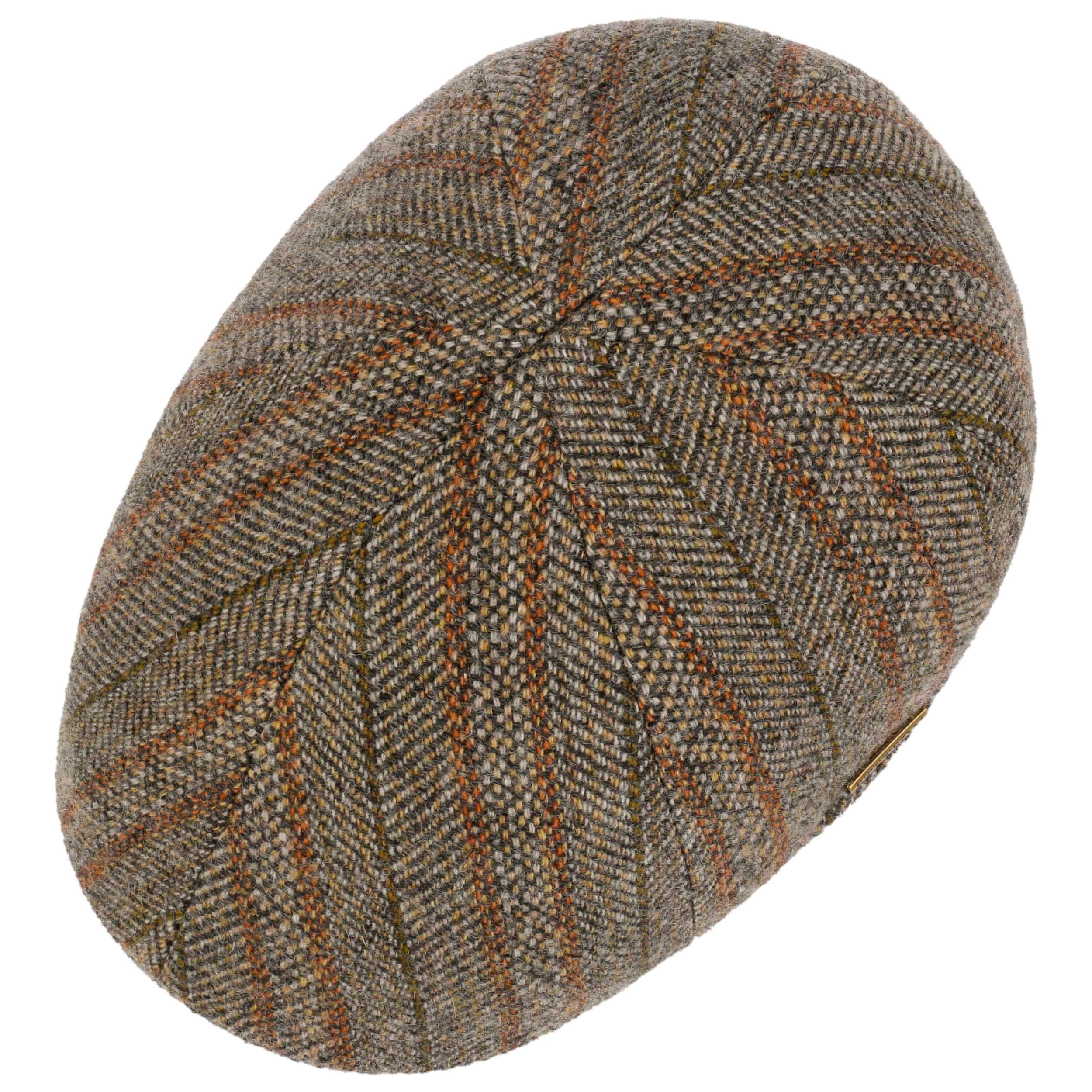 Carsen Wool Flat Cap by Stetson - £99.00