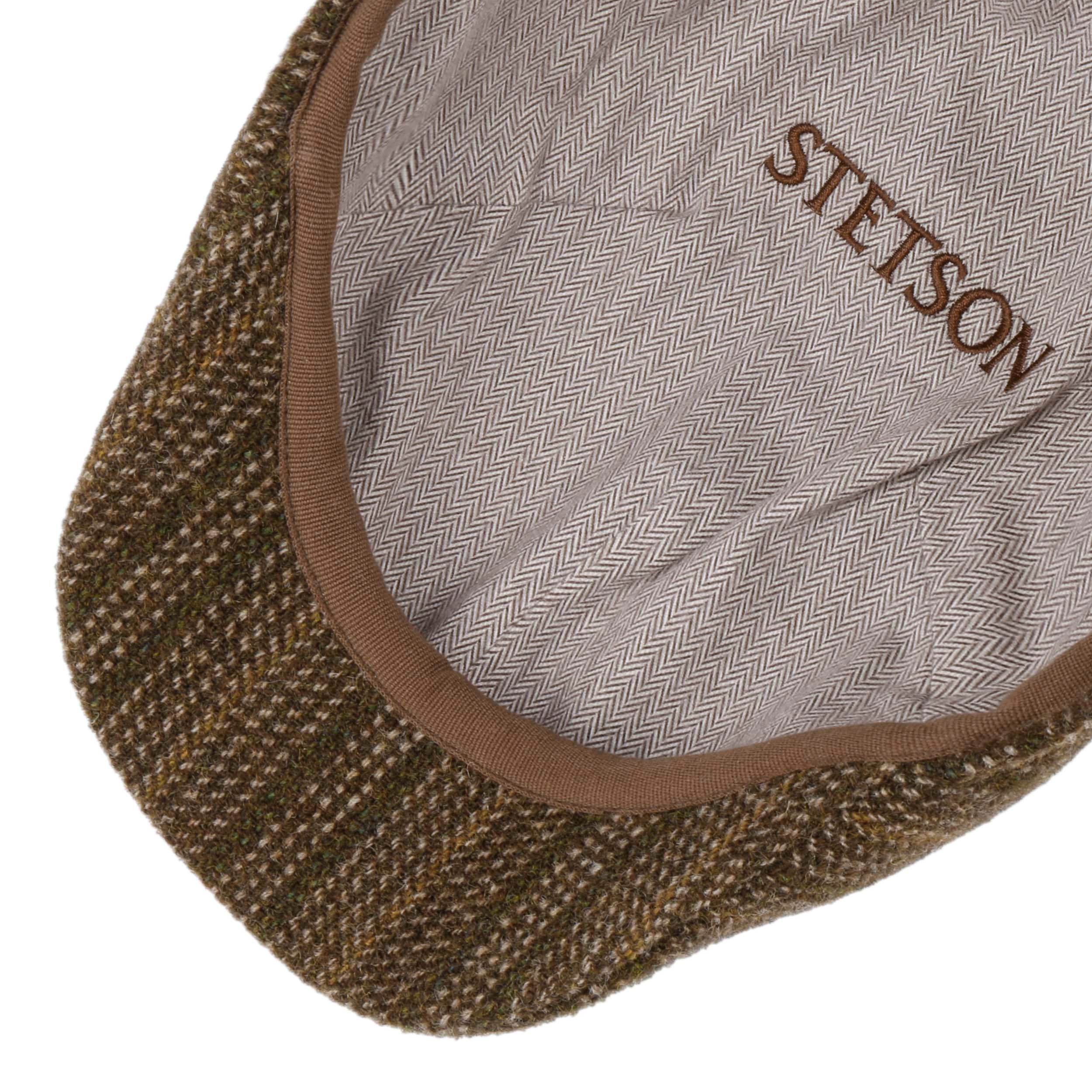 Carsen Wool Flat Cap by Stetson - £99.00