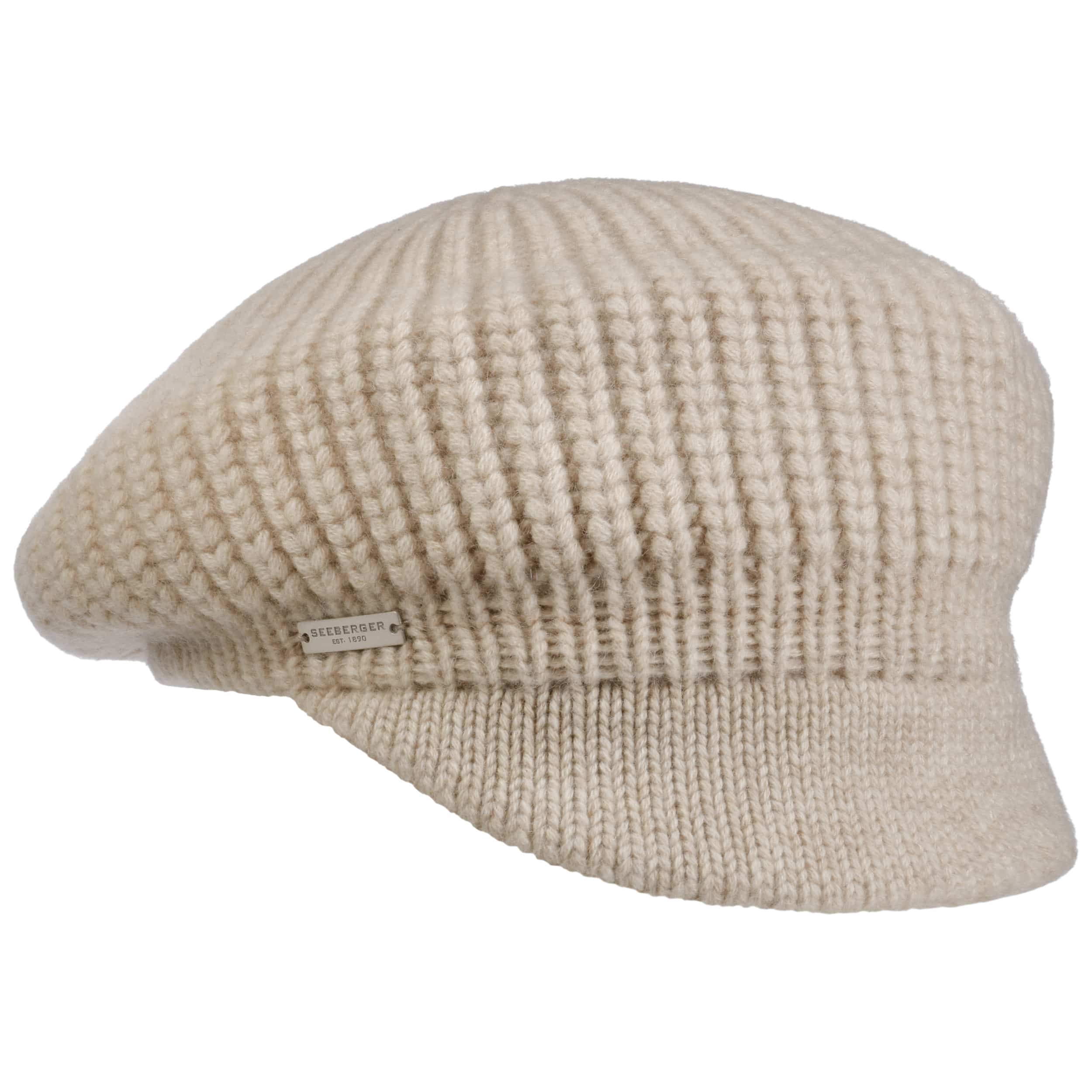 Cashmere Newsboy Cap by Seeberger --> Shop Hats, Beanies & Caps online ...
